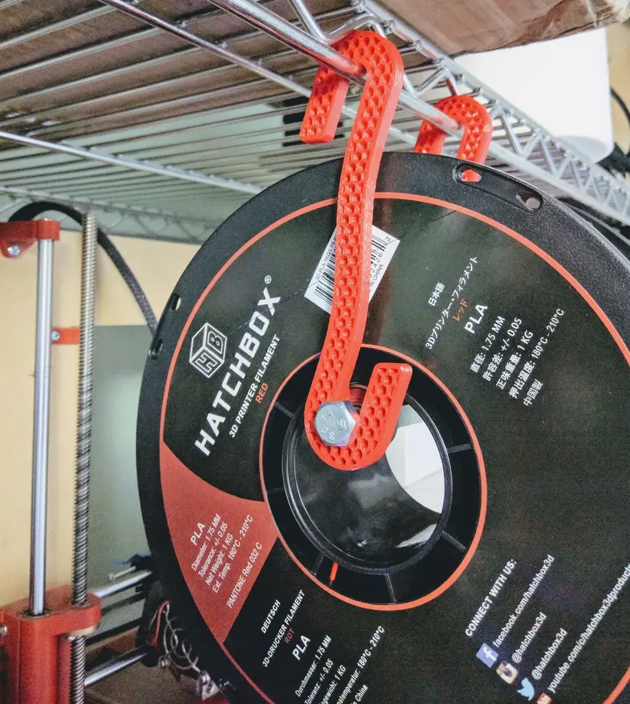 Free Tools & Spare Parts STL Download - NSF Spool Hangerby SMT_M 🦊