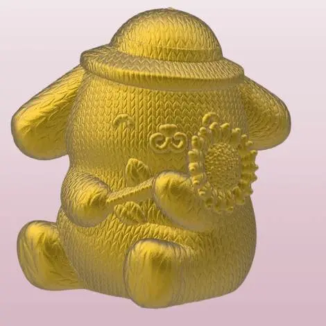 Miniature Games & Accessories STL Download - pompompurin sunflower ...