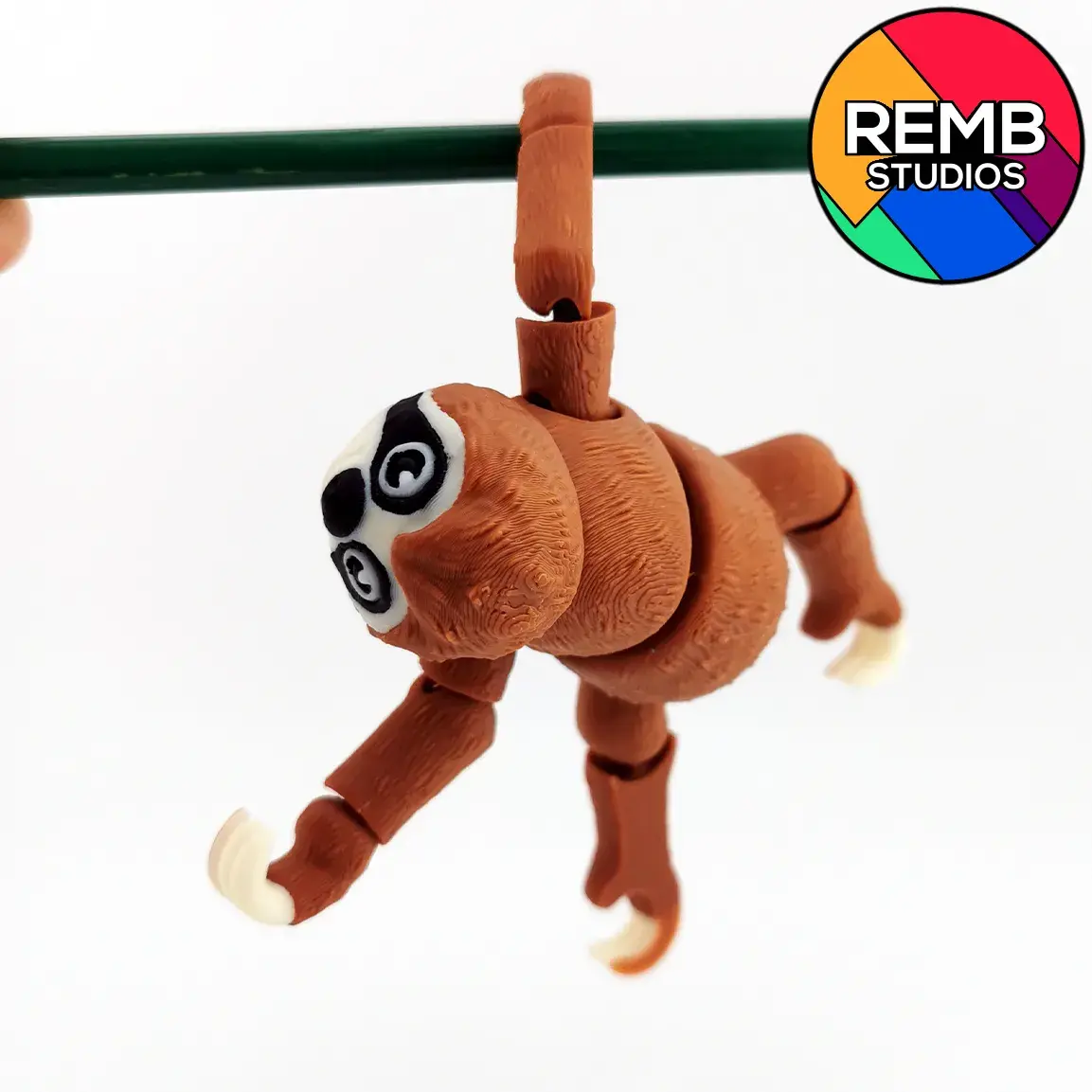 3D Printer Files | 3MF File | Flexi Sloth – Print-in-Place Articulated ...