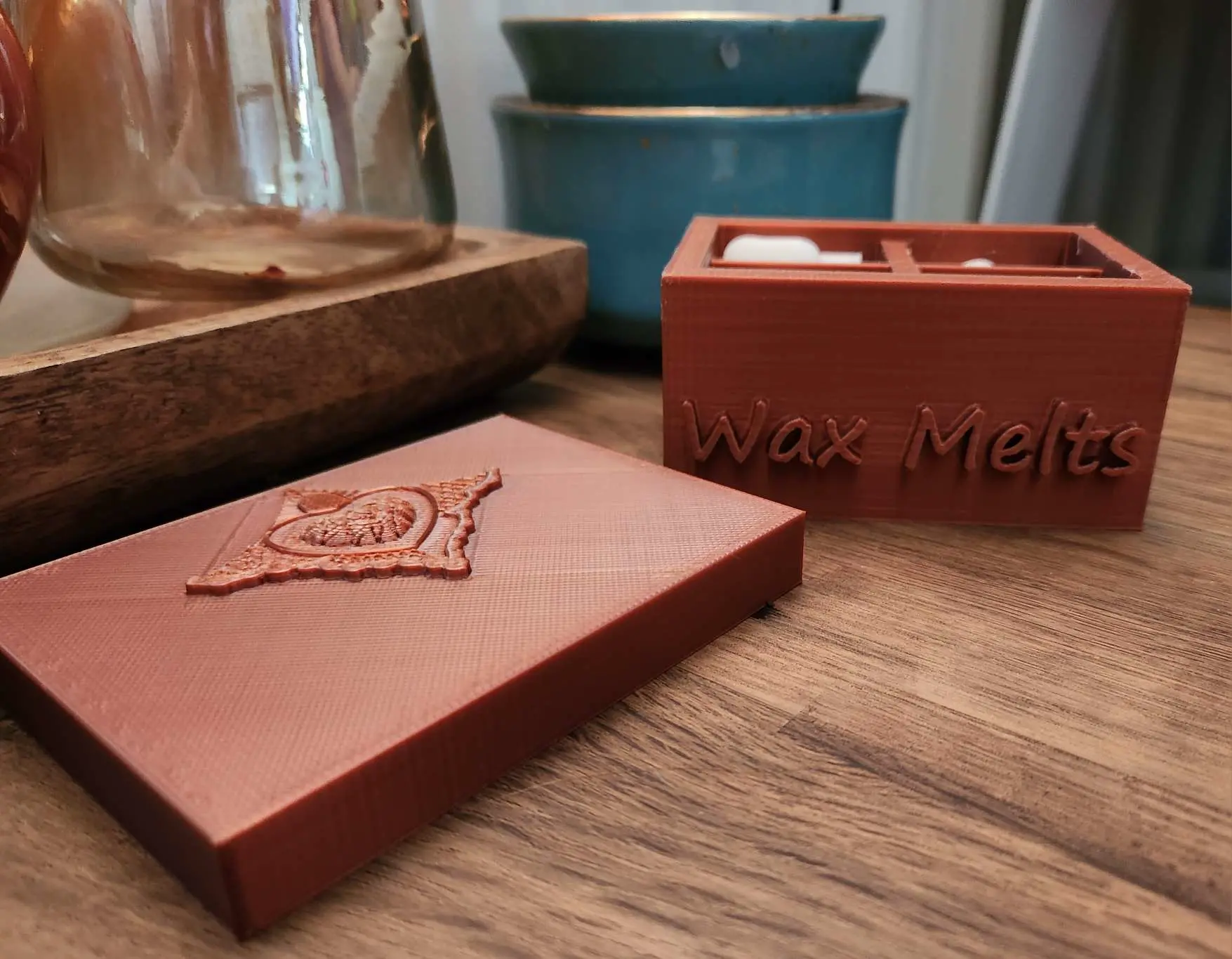 Hobbies & DIY STL Download - wax melt storage box containerby ...