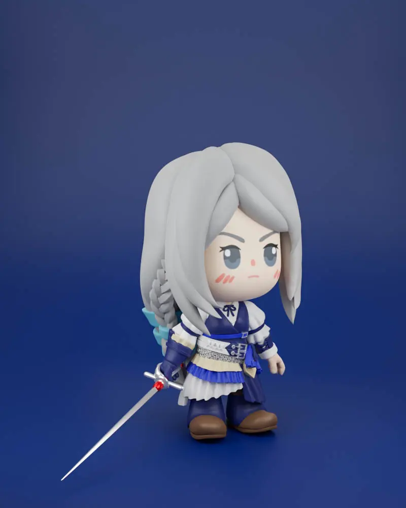 Characters & Creatures STL Download - FFXVI : JILL WARRICK CHIBIby ...