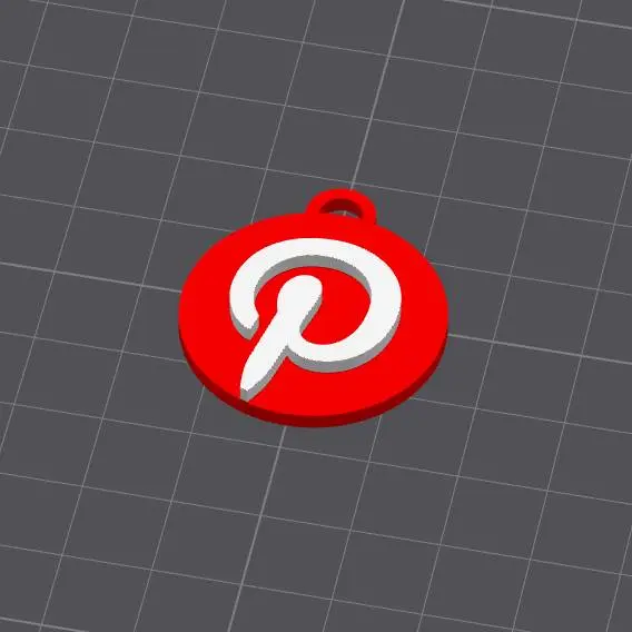 3D Printer Files | 3MF File | Pinterest keychain | Creality Cloud