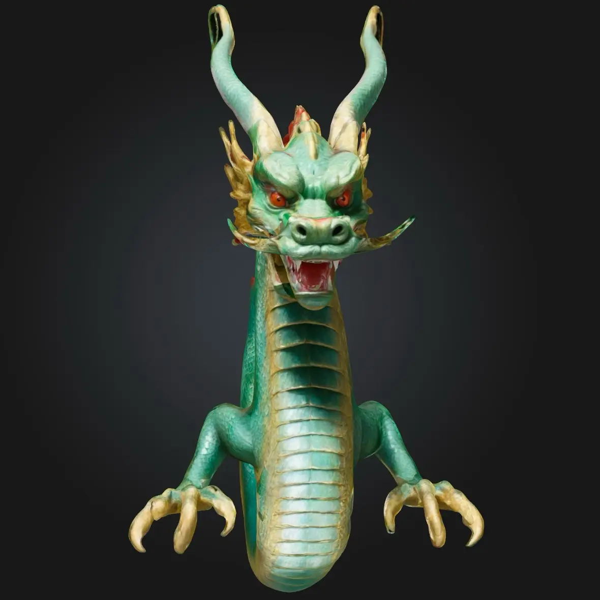 Characters & Creatures STL Download - Chinese Dragonby PrintCrafted_