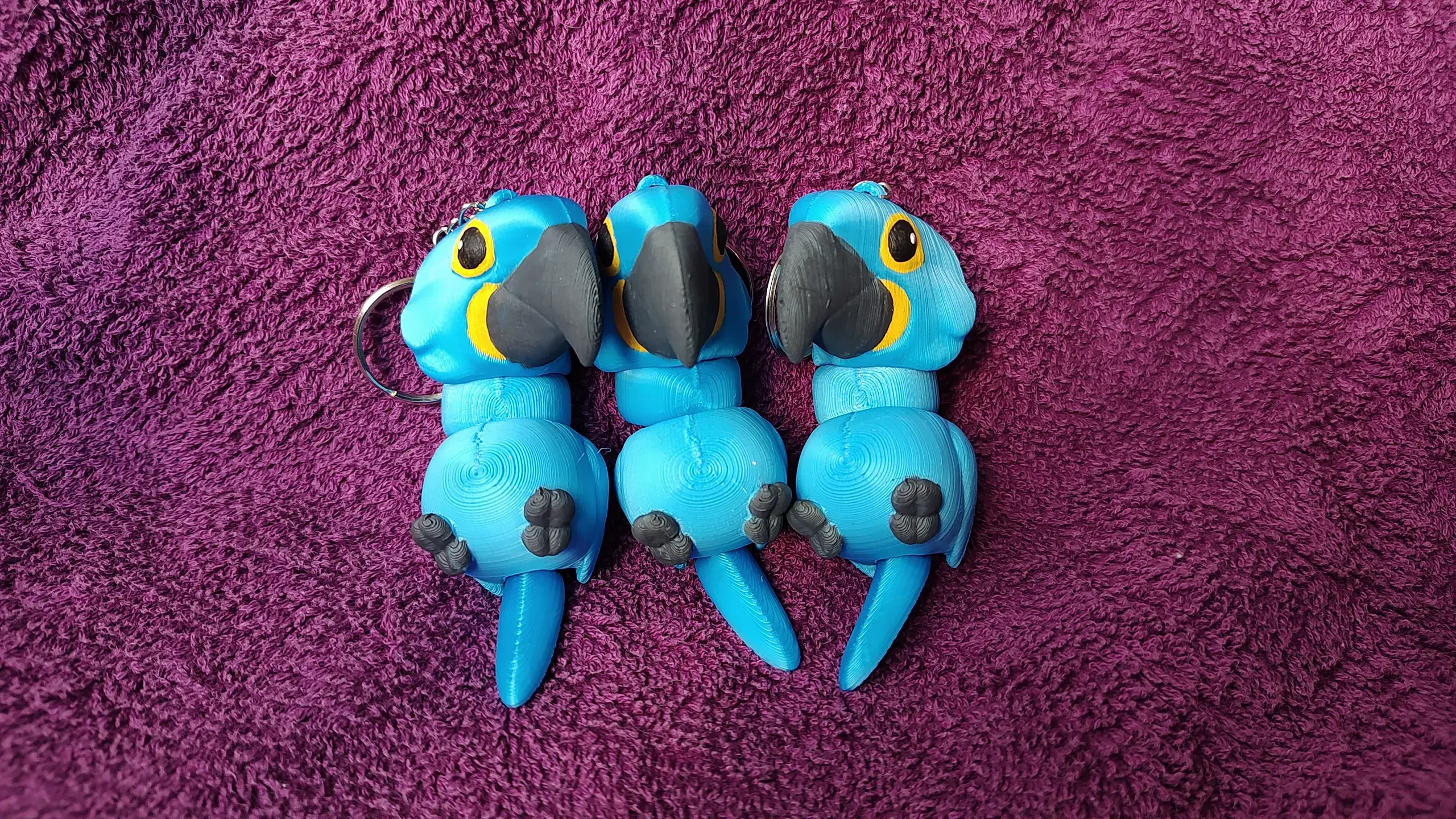 Sculptures & Artworks STL Download - Hyacinth Keychainby Arara