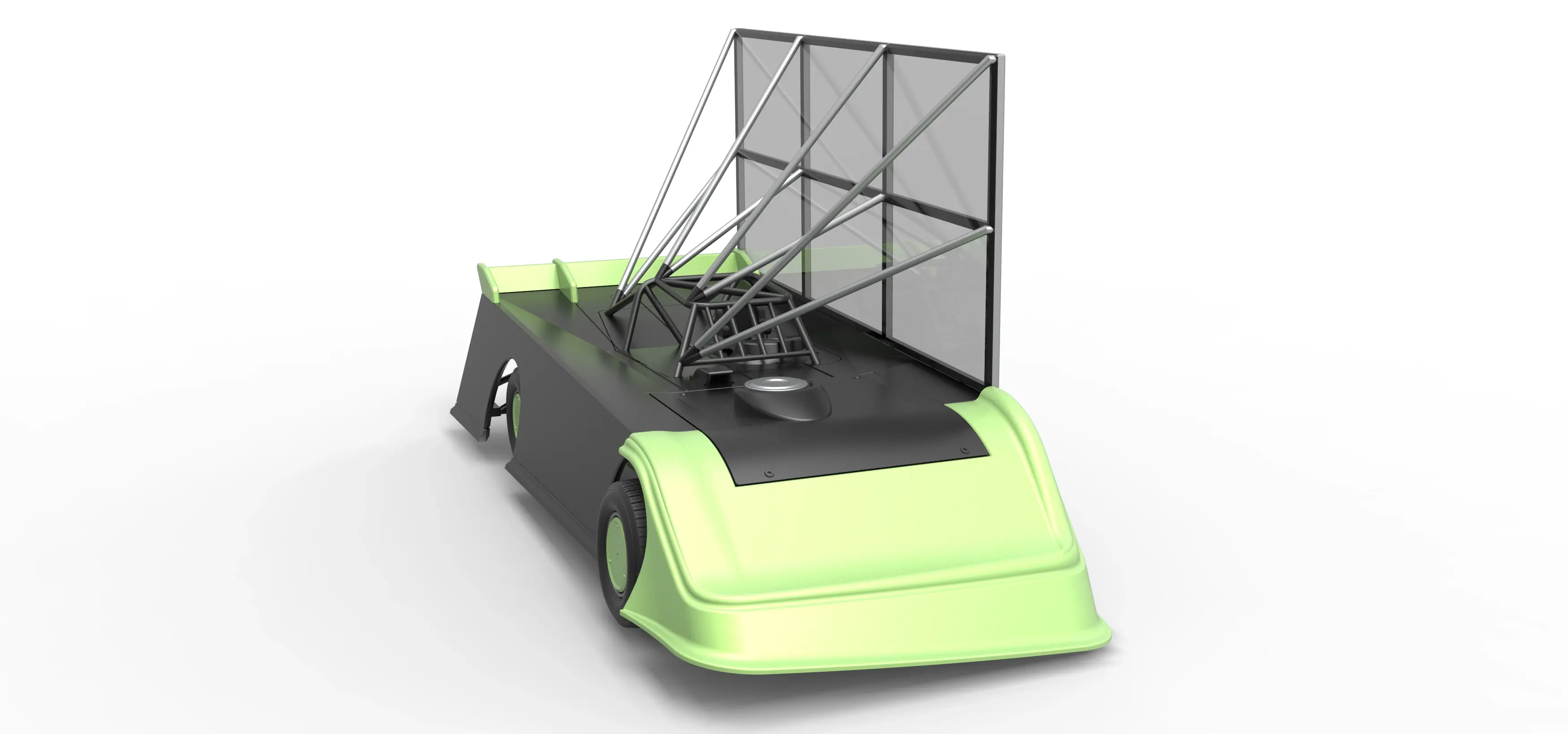 Super Dirt Late model with side wing Scale 1:25 | 3D models download ...