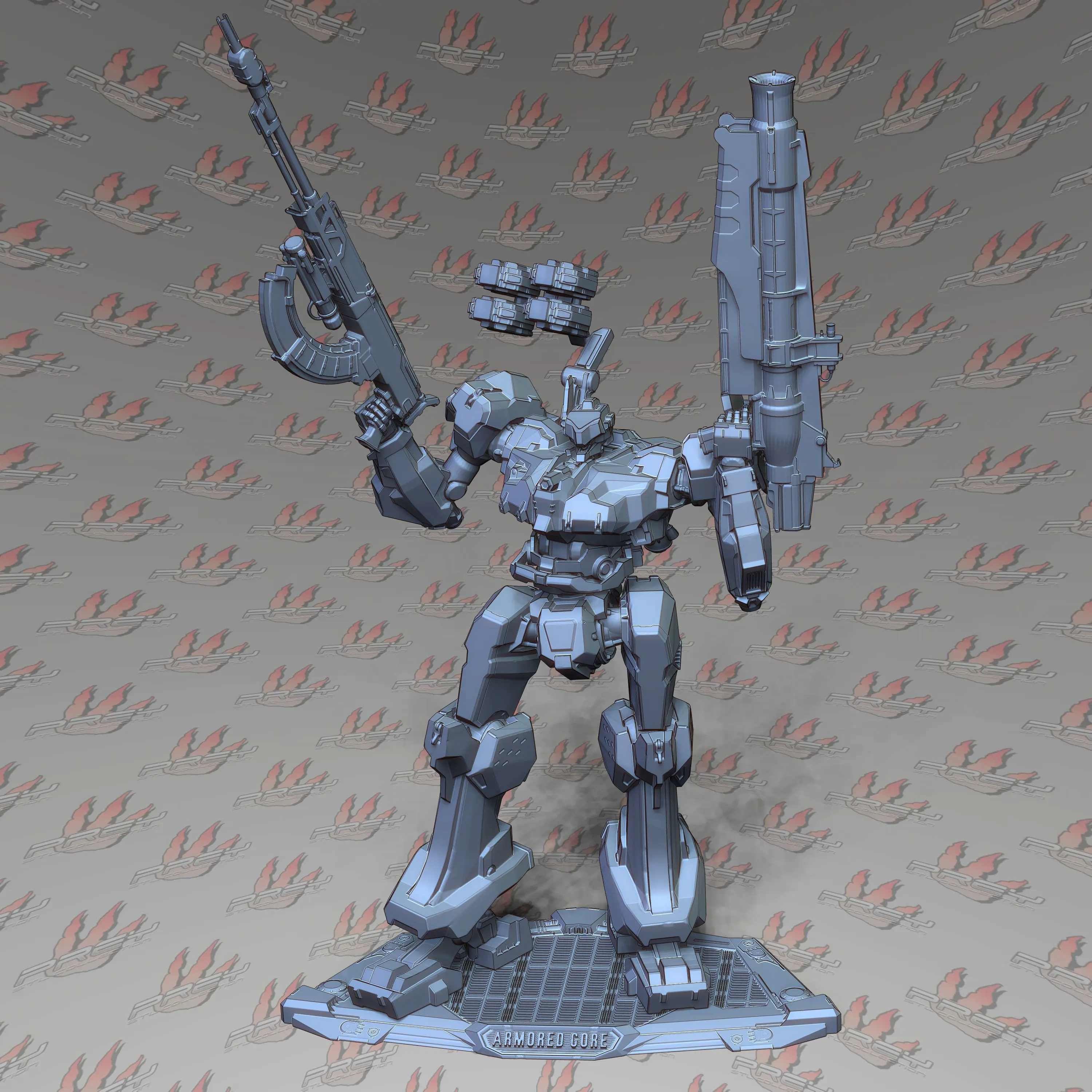 Robots & Mechs STL Download - MECH 2by PREYstudio