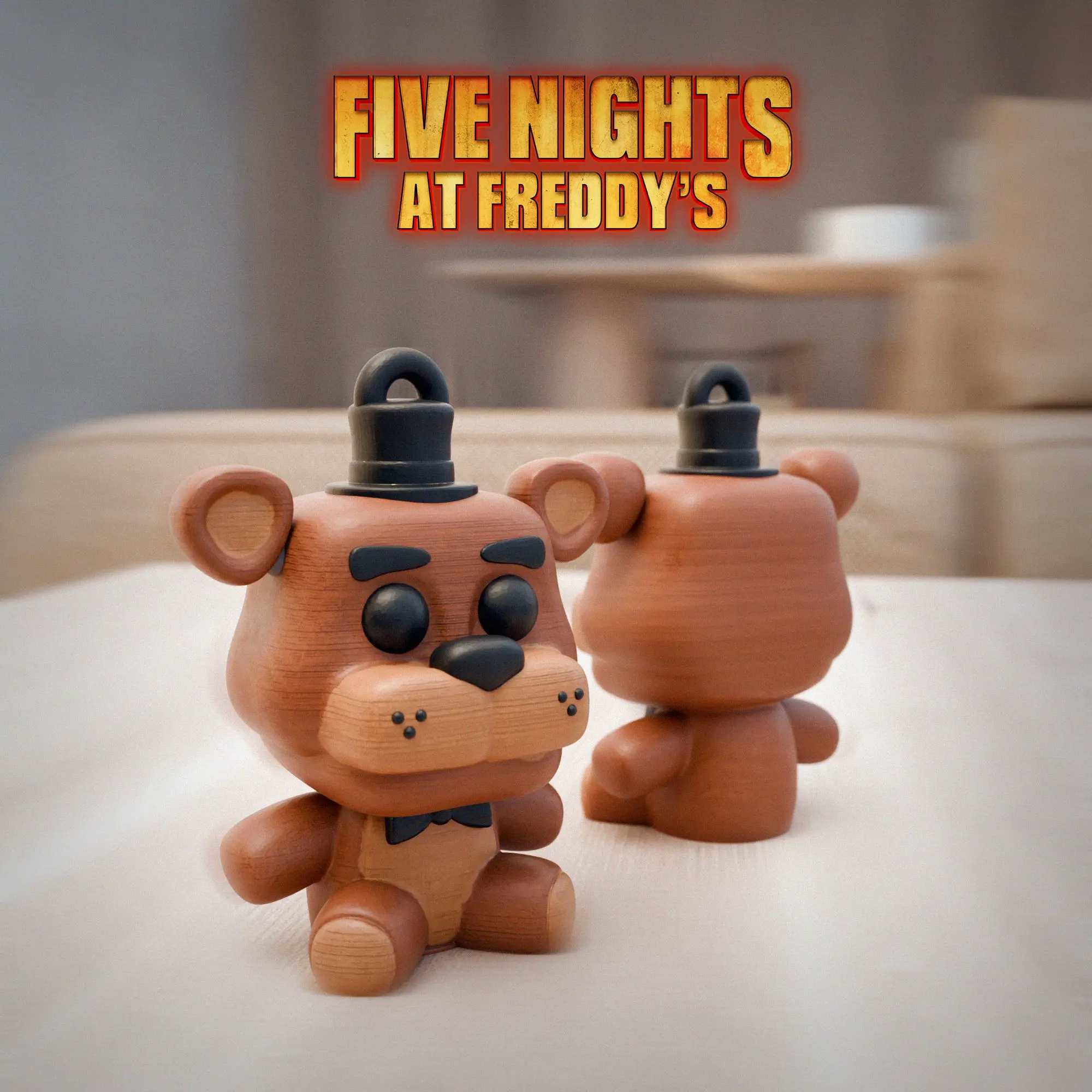 Other STL Download - FREDDY FIVE NIGHTS AT FREDDY’S KEYCHAINby Raffaellzito