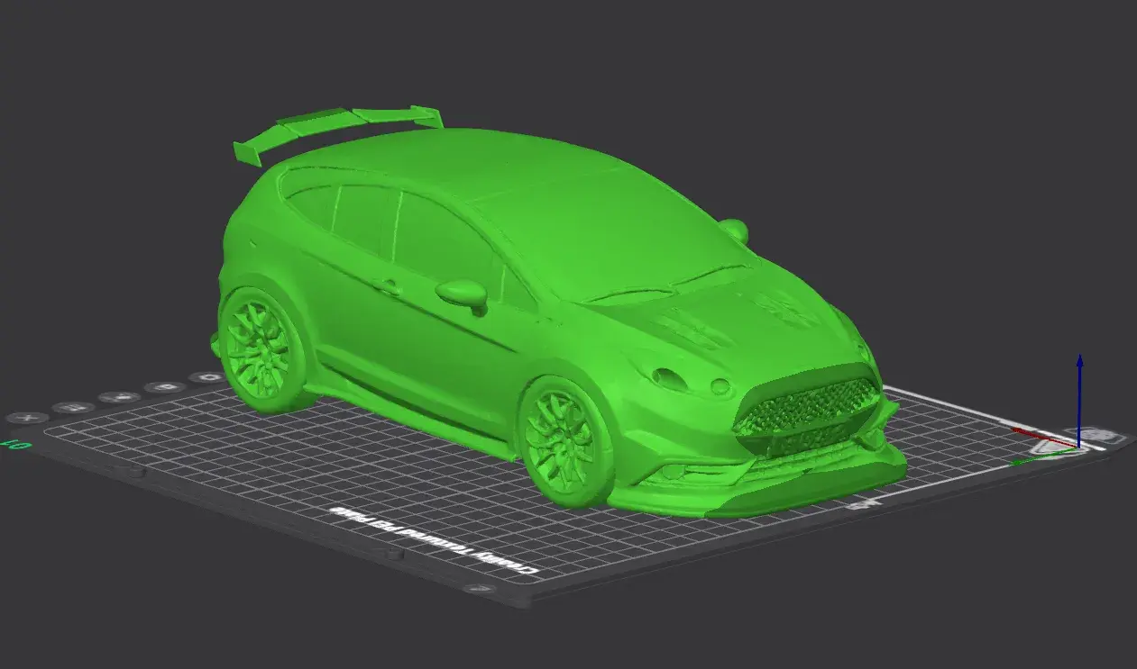 3D Printer Files | 3MF File | Ford Fiesta Time trial car | Creality Cloud