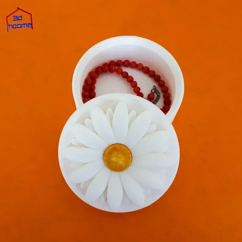 3D Printer Files | 3MF File | Daisy Jewelry Box | Creality Cloud