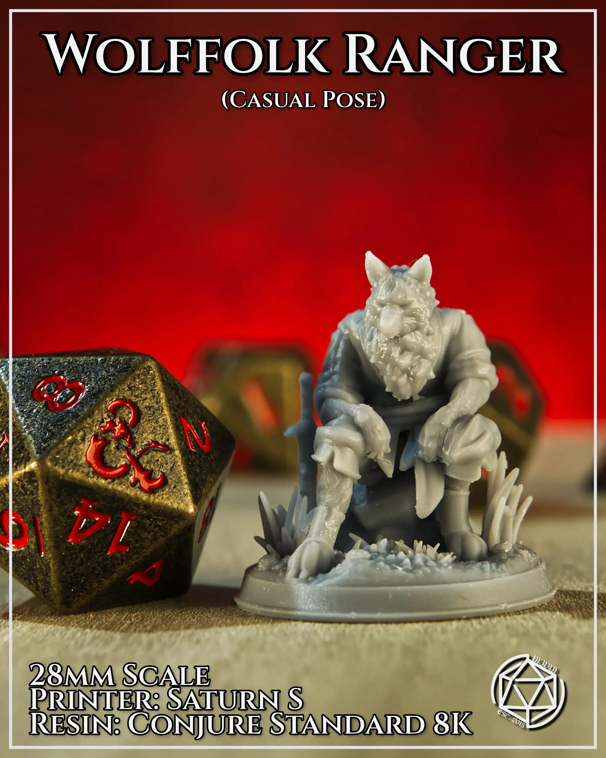 Other STL Download - Wolffolk Ranger (Casual)by M3DM