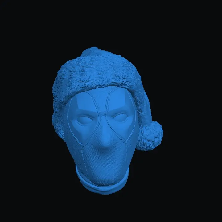 Free Other STL Download - Christmas deadpool by Johan Swart