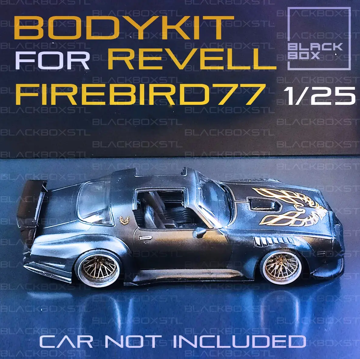 Other STL Download - Bodykit for FIREBIRD 77 Revell modelkit 1-25th ...