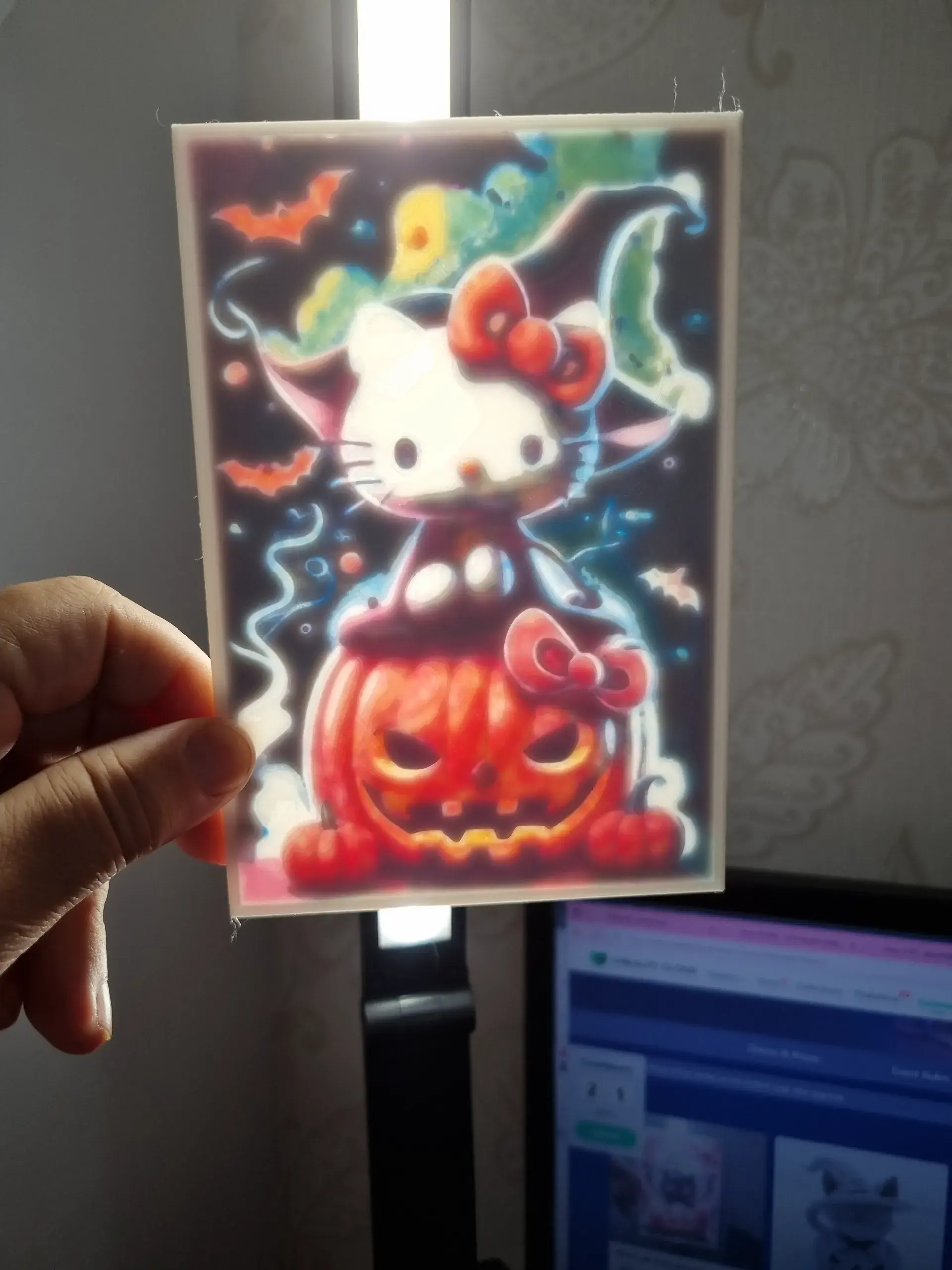 3D Printer Files | 3MF File | Hello kitty [Lithophane} | Creality Cloud