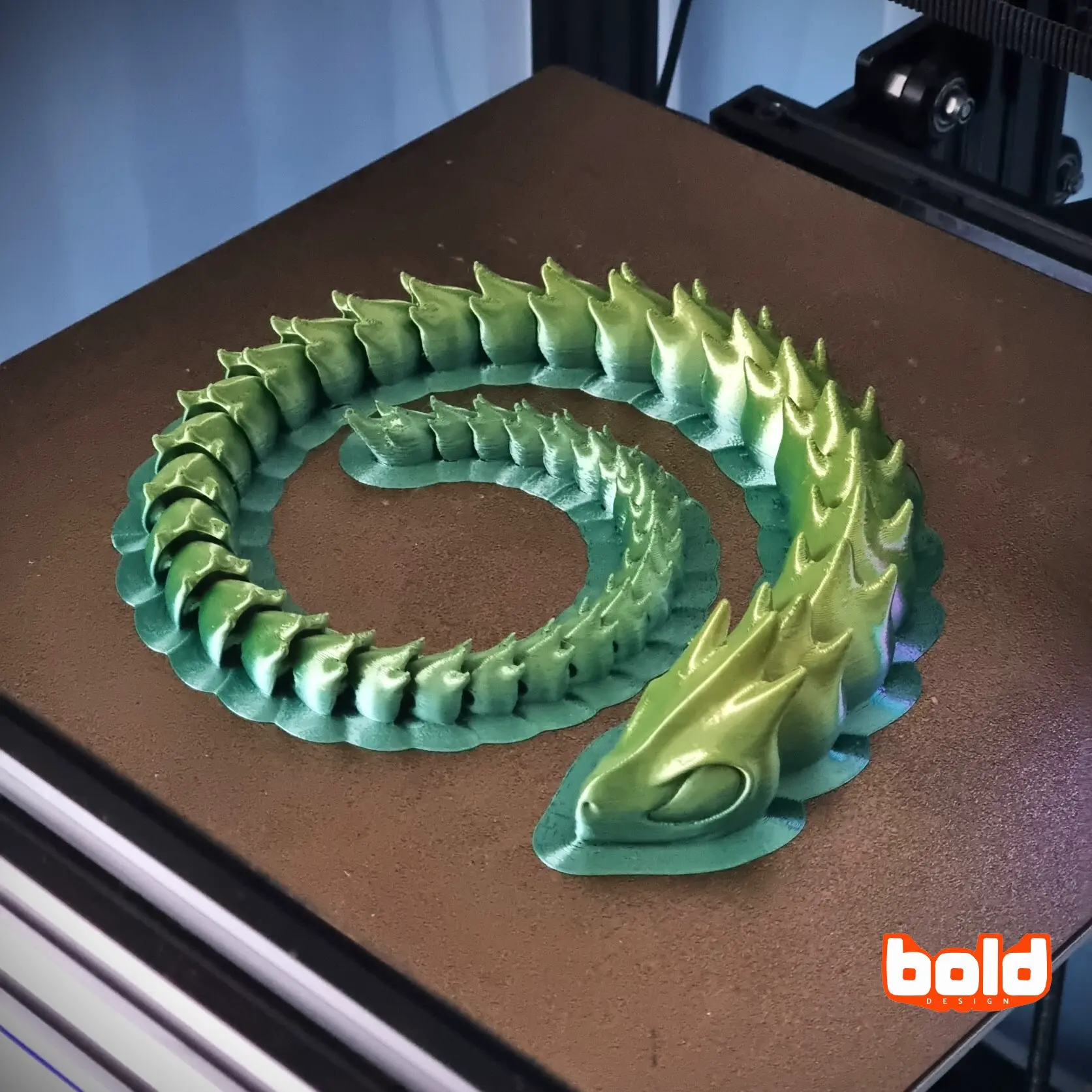 Other STL Download - DRAGONE snodato - SNAKEDRAGONby Bold Design