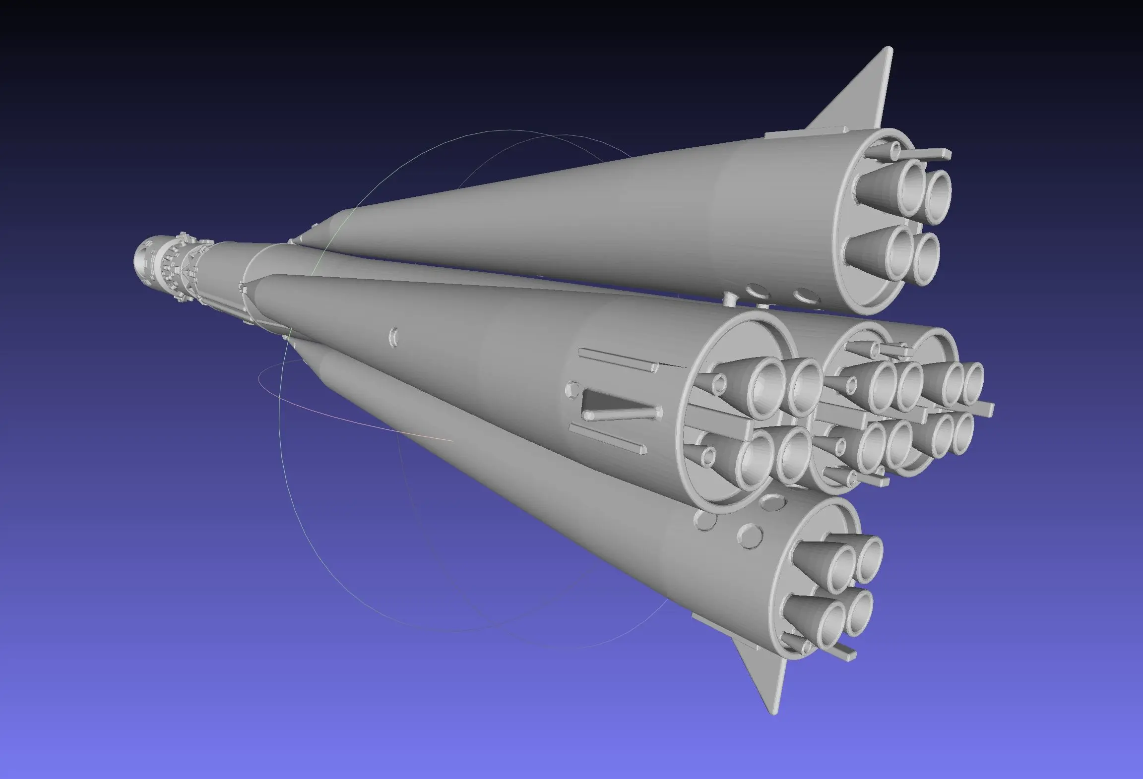 Vehicles & Machinery STL Download - Vostok K Rocket Modelby Julian Danzer
