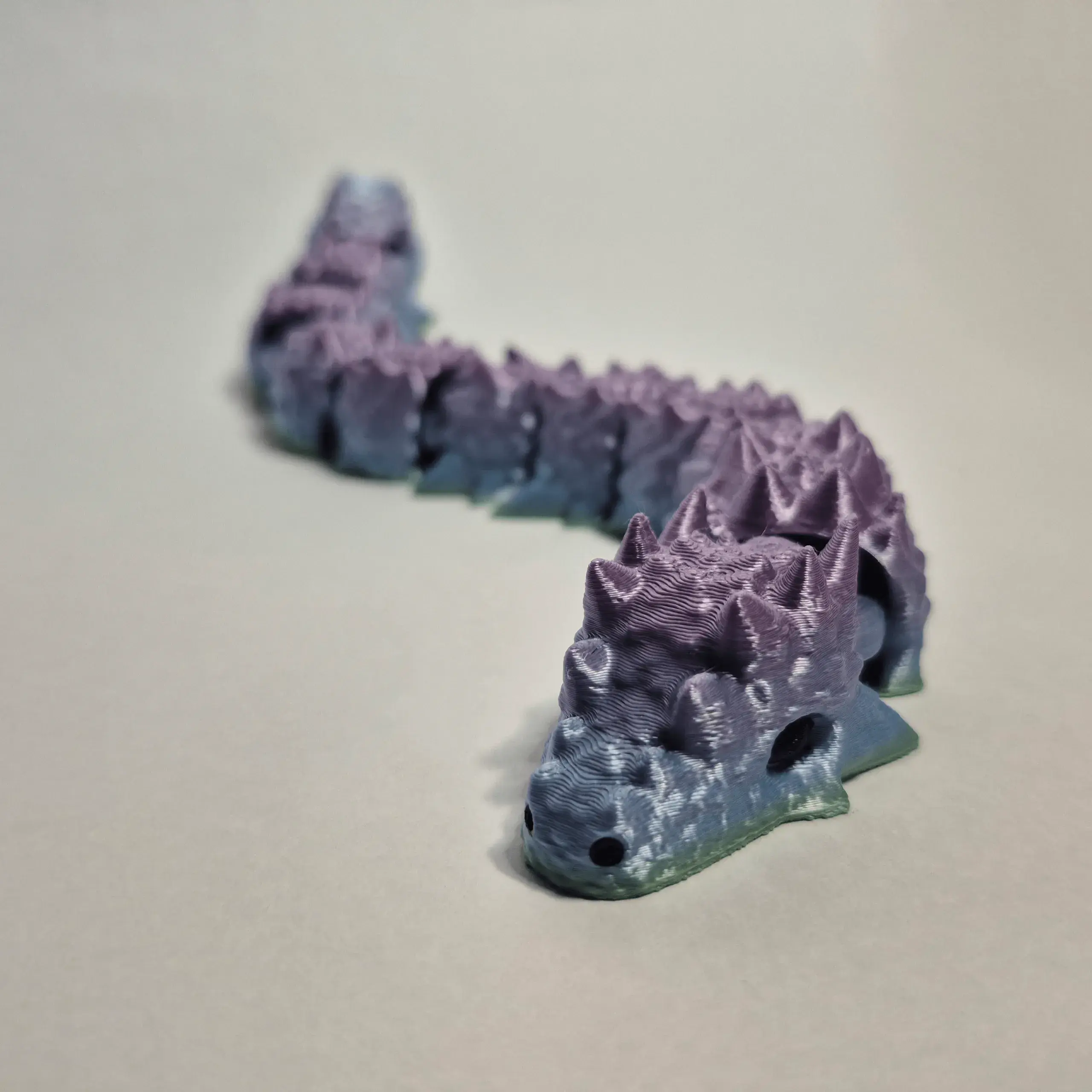 3D Printer Files | 3MF File | Articulated Soft Spike Dragon | Creality ...