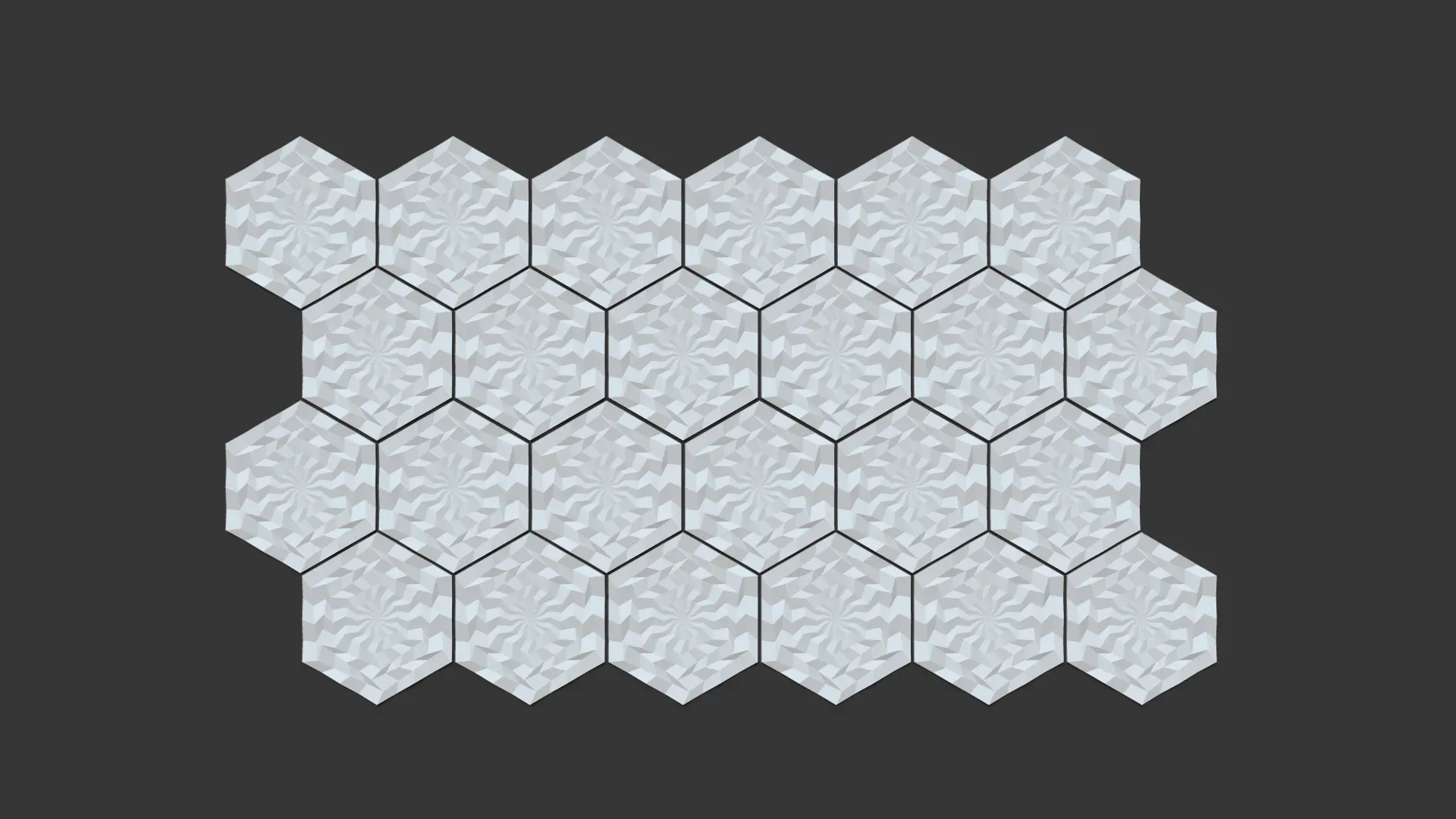 Hexagonal Wall Panel A37 Interior Home Decor 3d Models Download