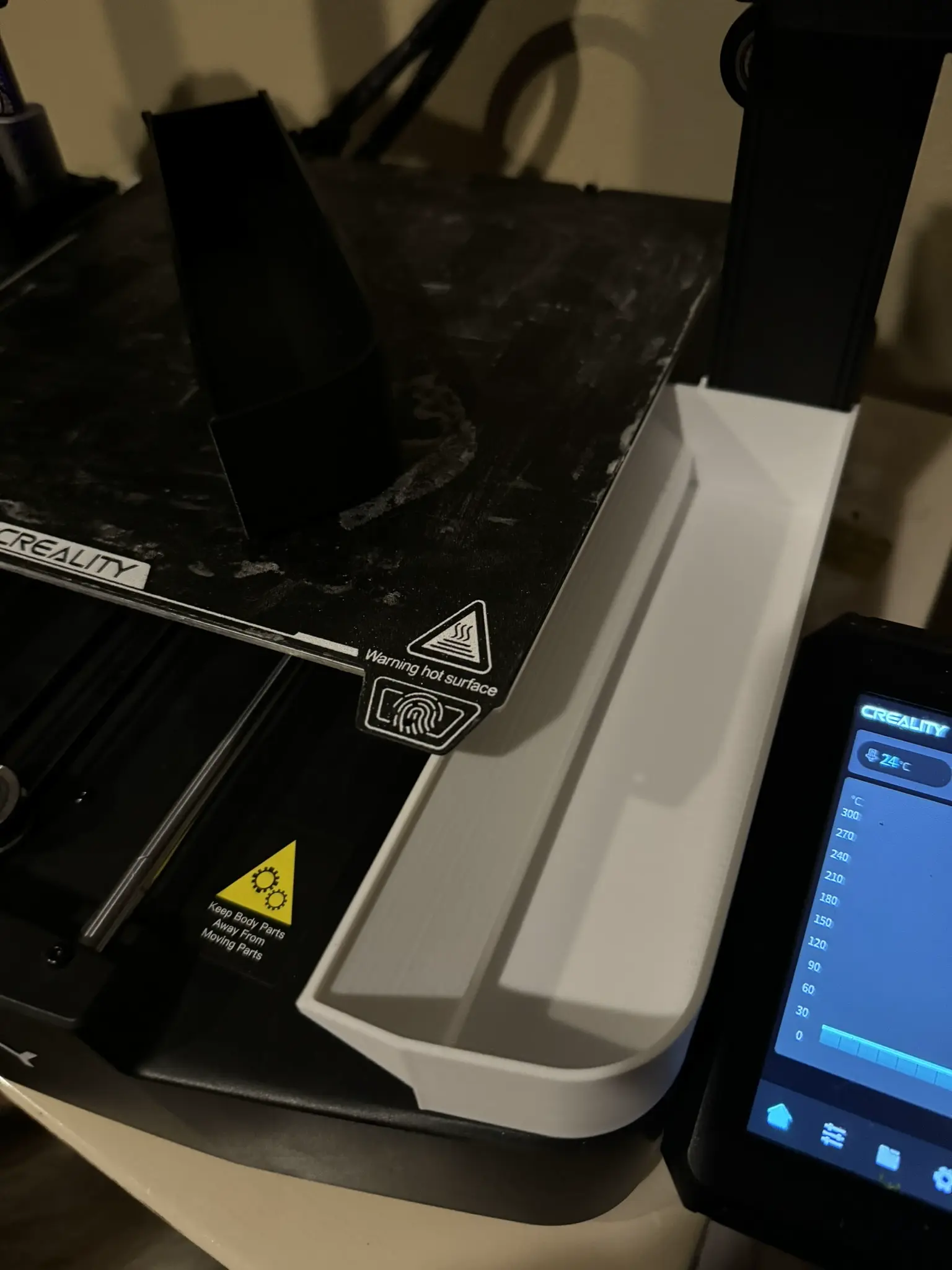 3D Printer Accessories STL Download - Creality Ender V3 SE & KE Right ...