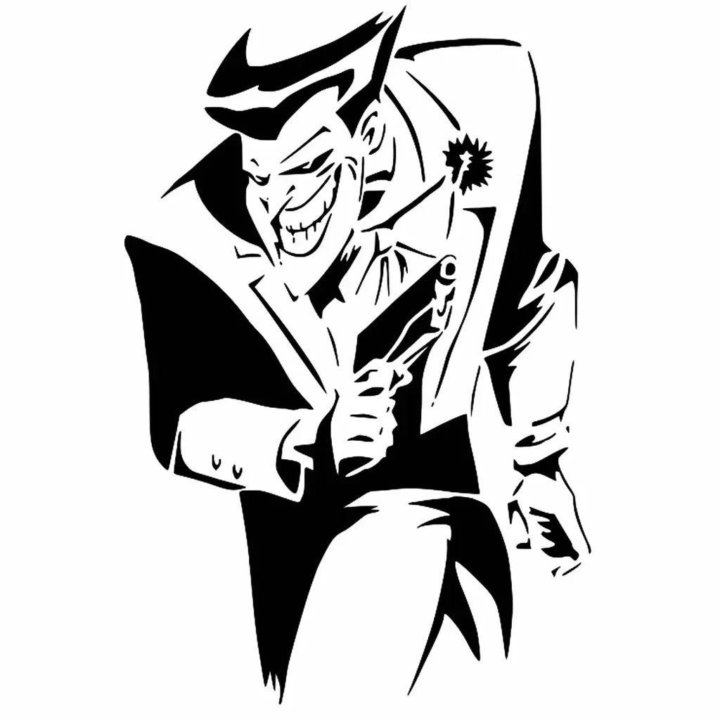 The Joker stencil 2 | 3D models download | Creality Cloud