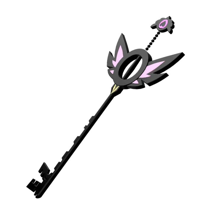 Cosplay STL Download - Lucifer Morningstar's Keyblade - Hazbin Hotelby ...