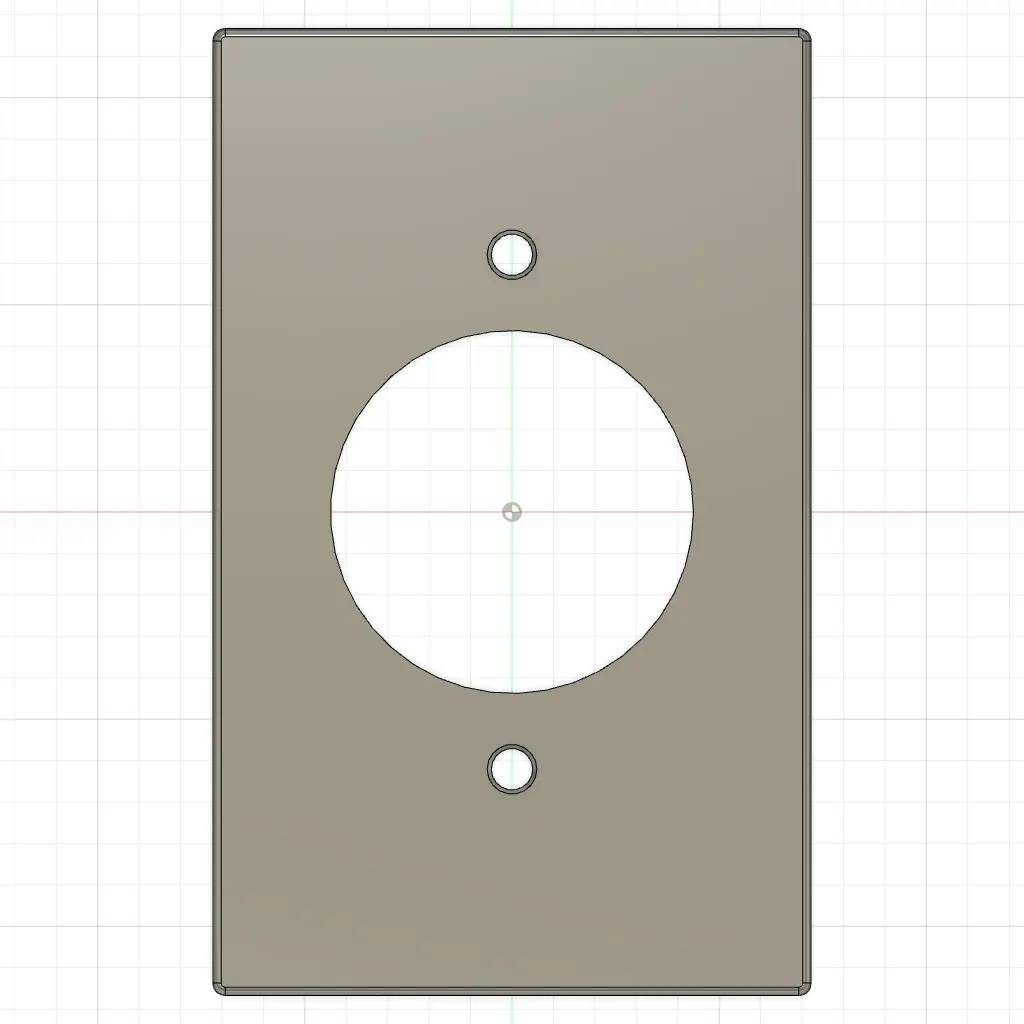 3D Printer Files | 3MF File | wall plug plate | Creality Cloud