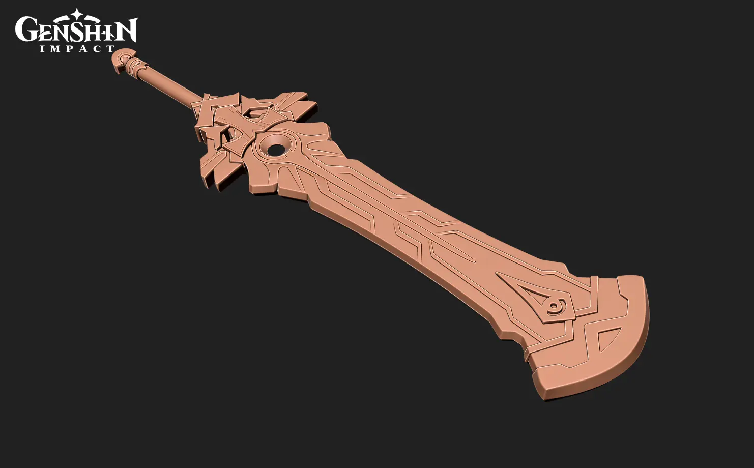 Game Props STL Download - Genshin impact - Dehya Beacon of the Reed Sea ...