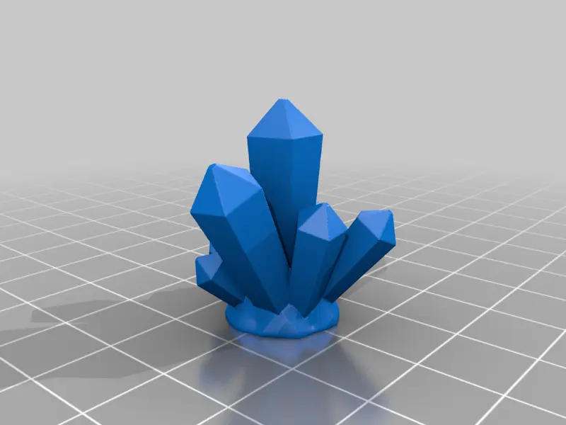 3D Printer Files | 3MF File | Crystal Cluster | Creality Cloud