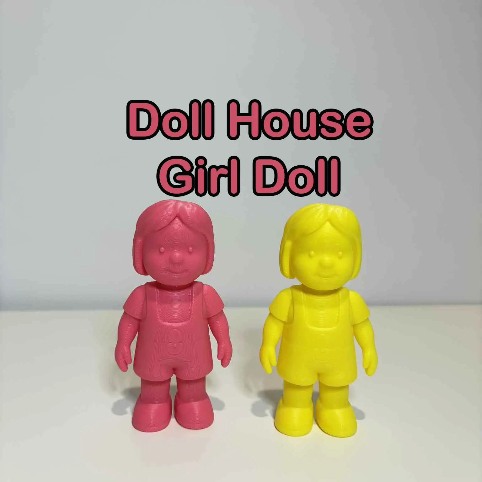 3D Printer Files | 3MF File | Doll house doll | Creality Cloud