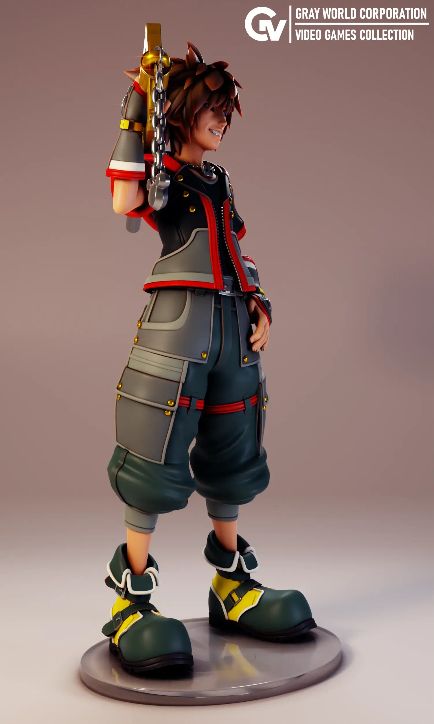 Sora | Kingdom Hearts | 3D models download | Creality Cloud