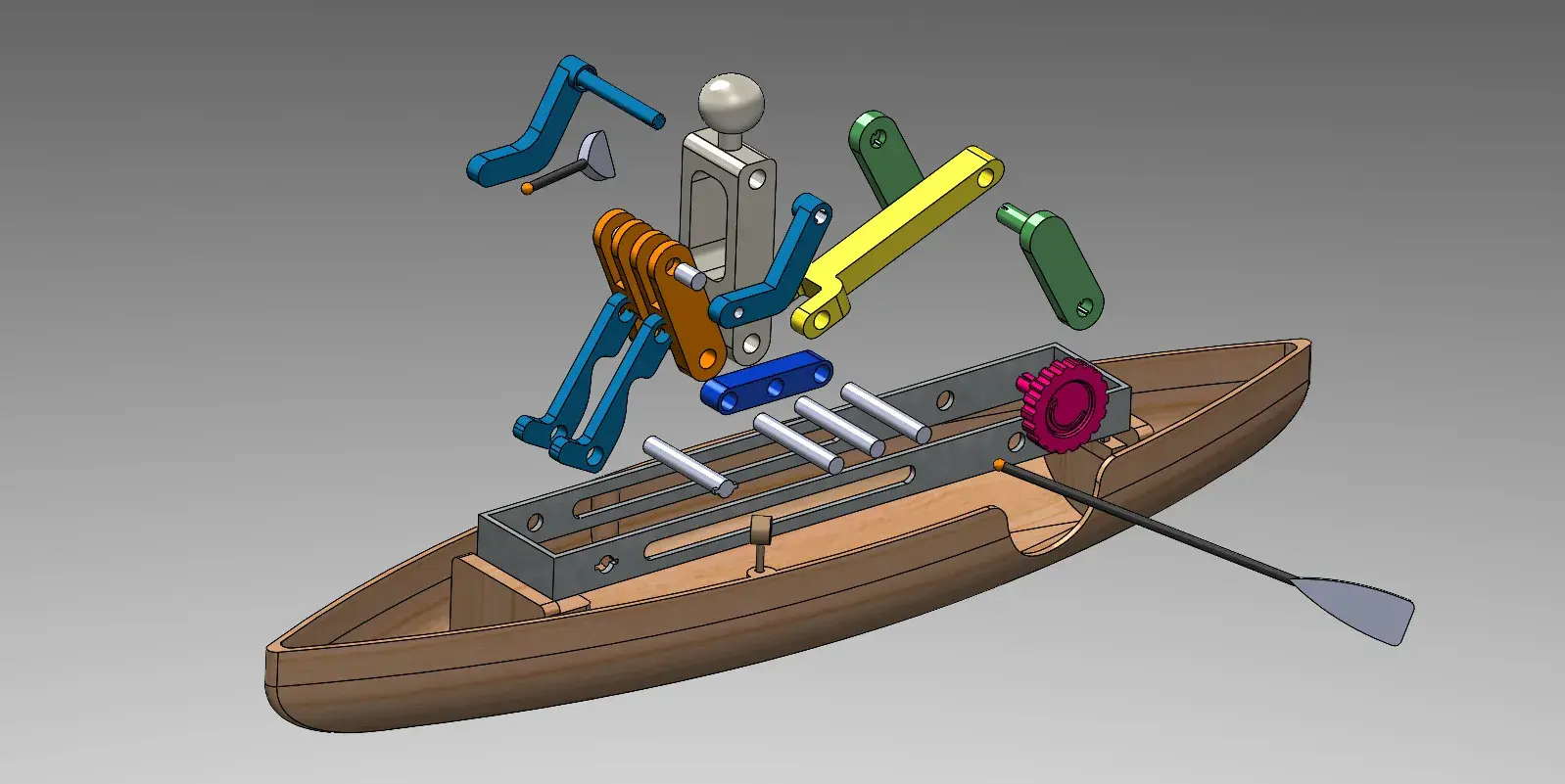 Other STL Download - ROWING BOATby ARROW-STUDIO
