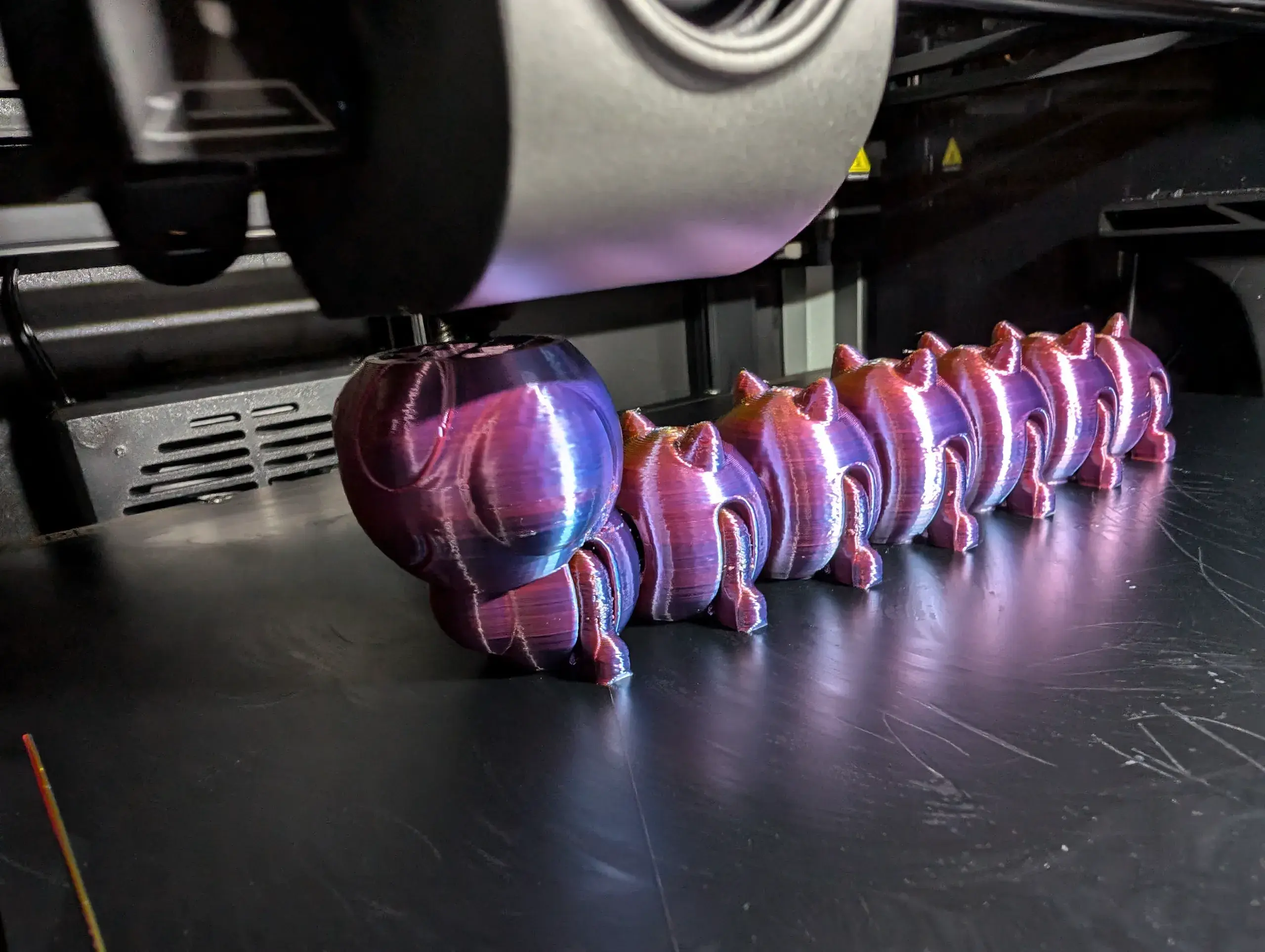 3D打印模型 | 3MF文件 | Cataflex - Cute Flexi Caterpillar. Free and easy to ...