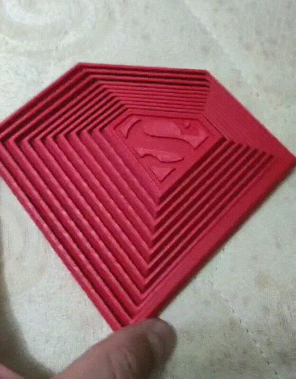Other STL Download - Superman Super Fidget Toyby HarryFan