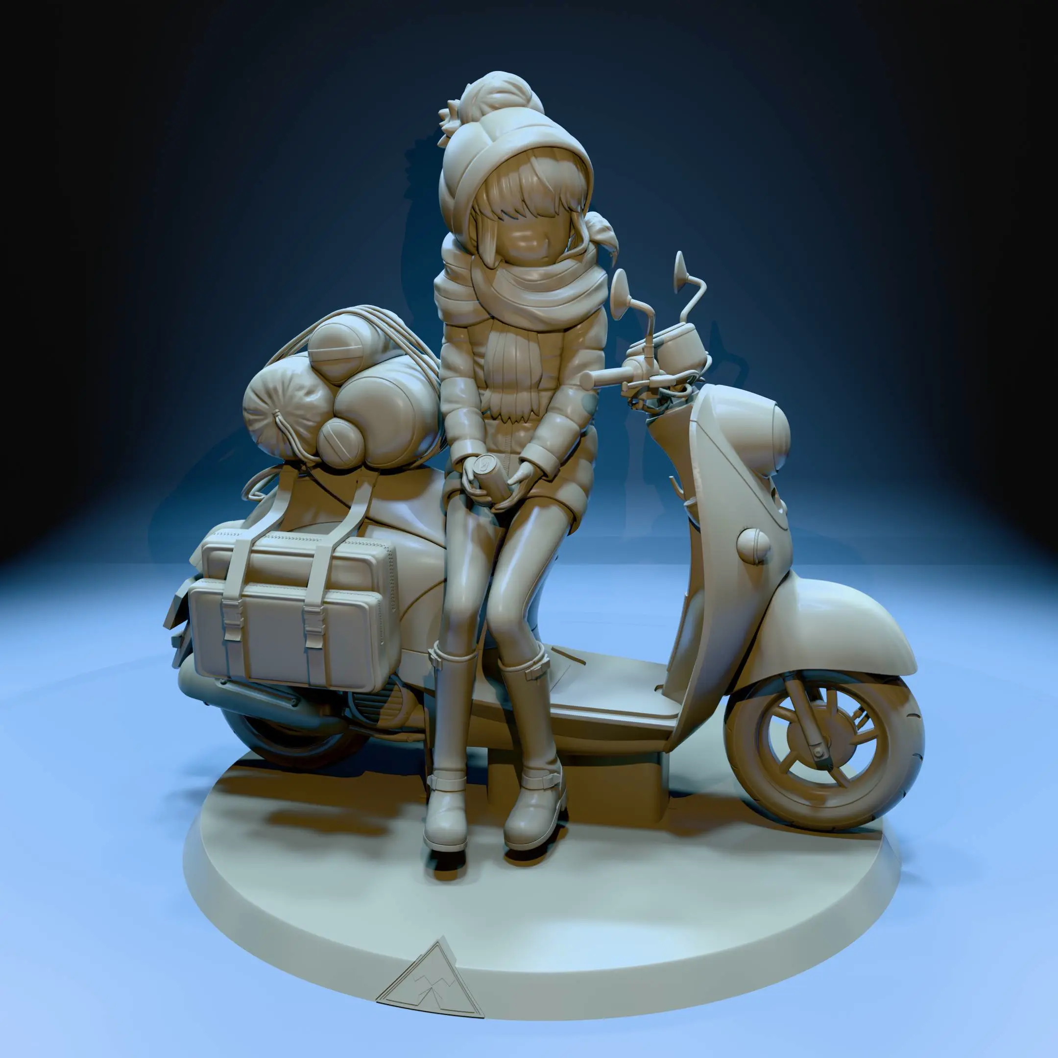 3D Printer Files | 3MF File | Shima Rin Fan Art | Creality Cloud