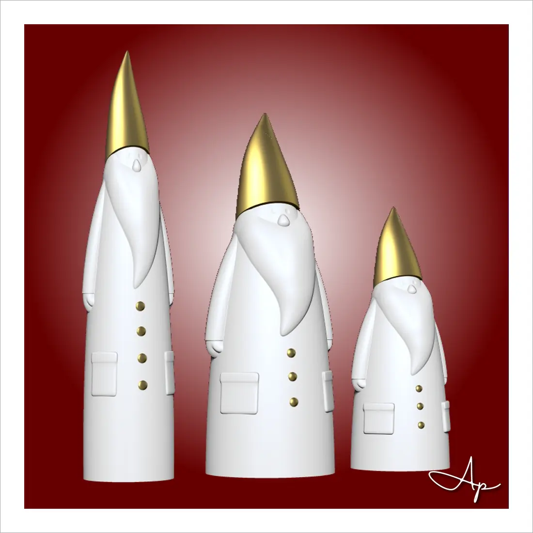 Santa Claus Scandinav | 3D models download | Creality Cloud