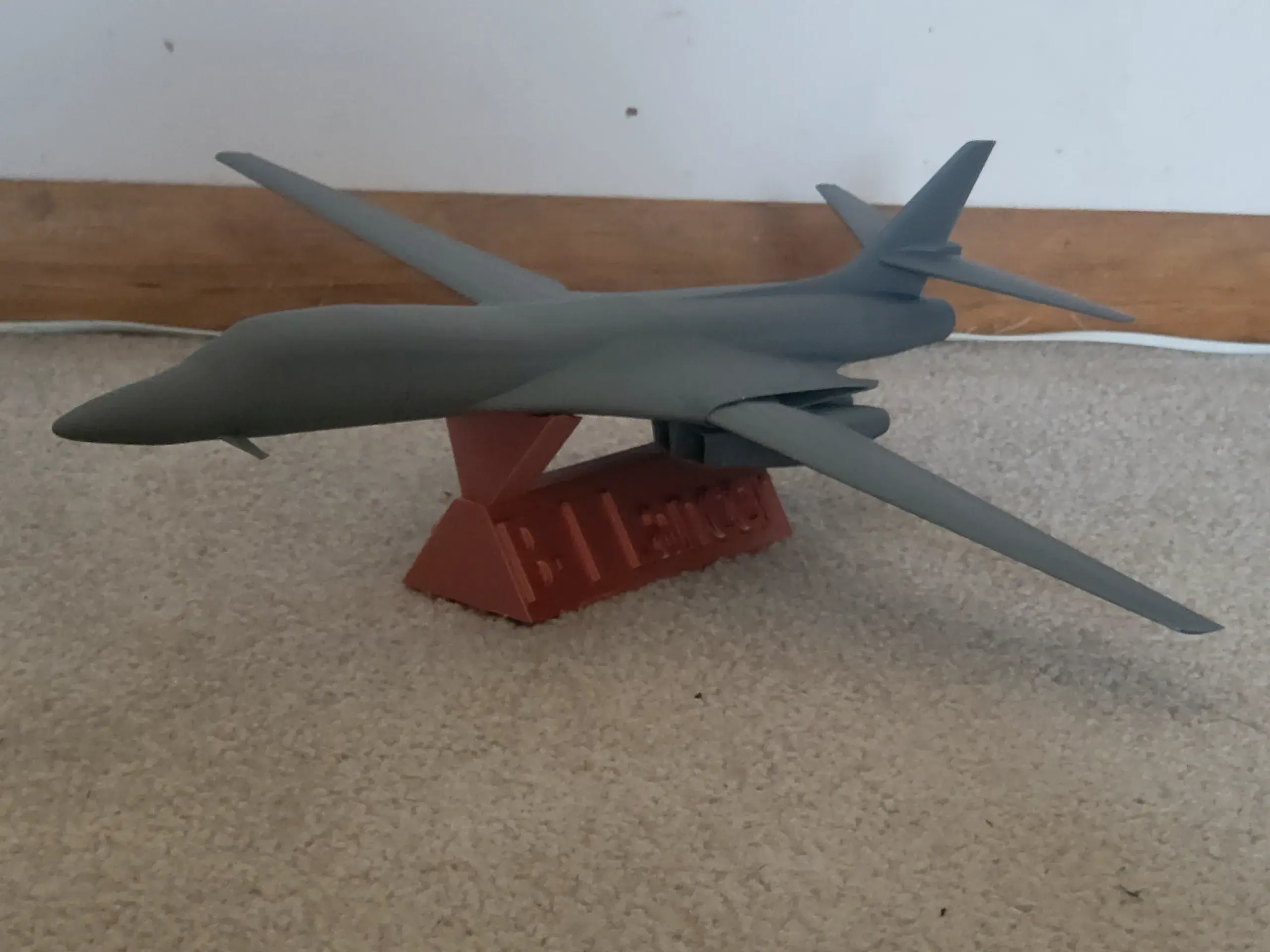 Free Other STL Download - B-1 Lancer w/sweep wingsby Pat 1954