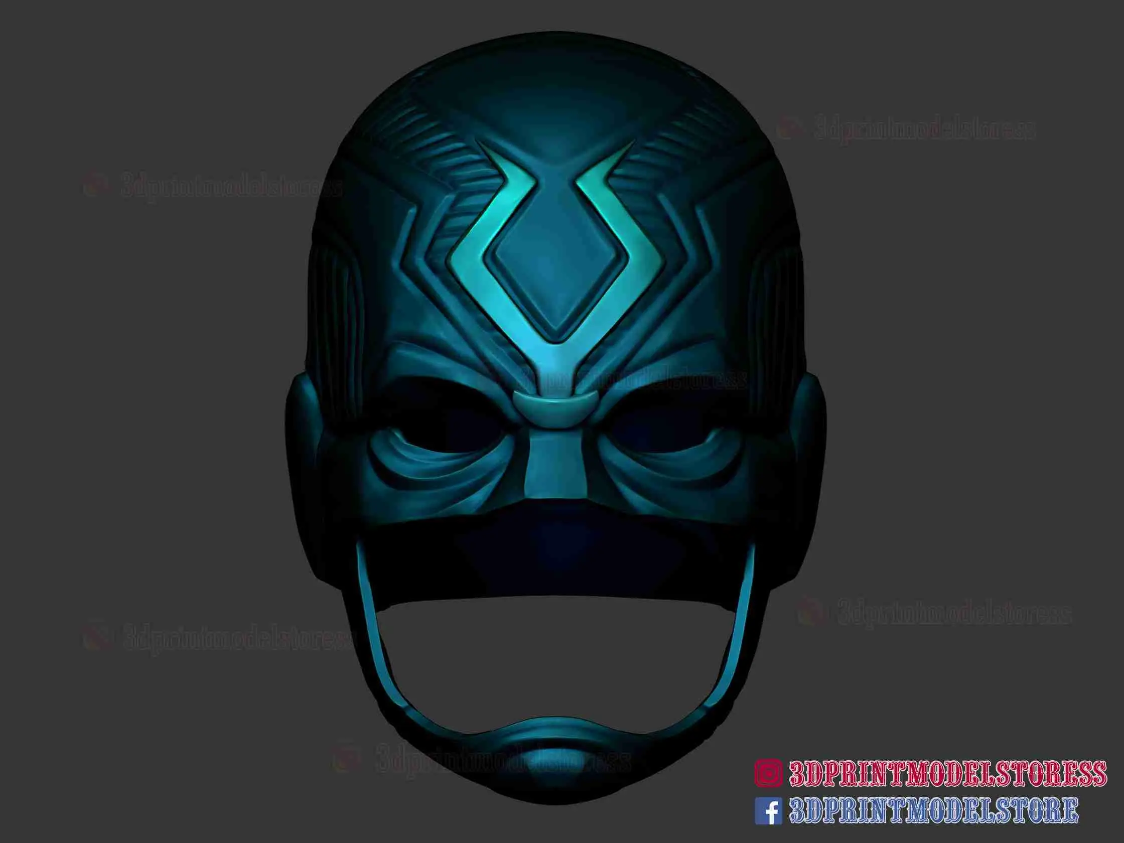 Cosplay STL Download - Black Bolt Helmet - Marvel Comics Cosplayby ...