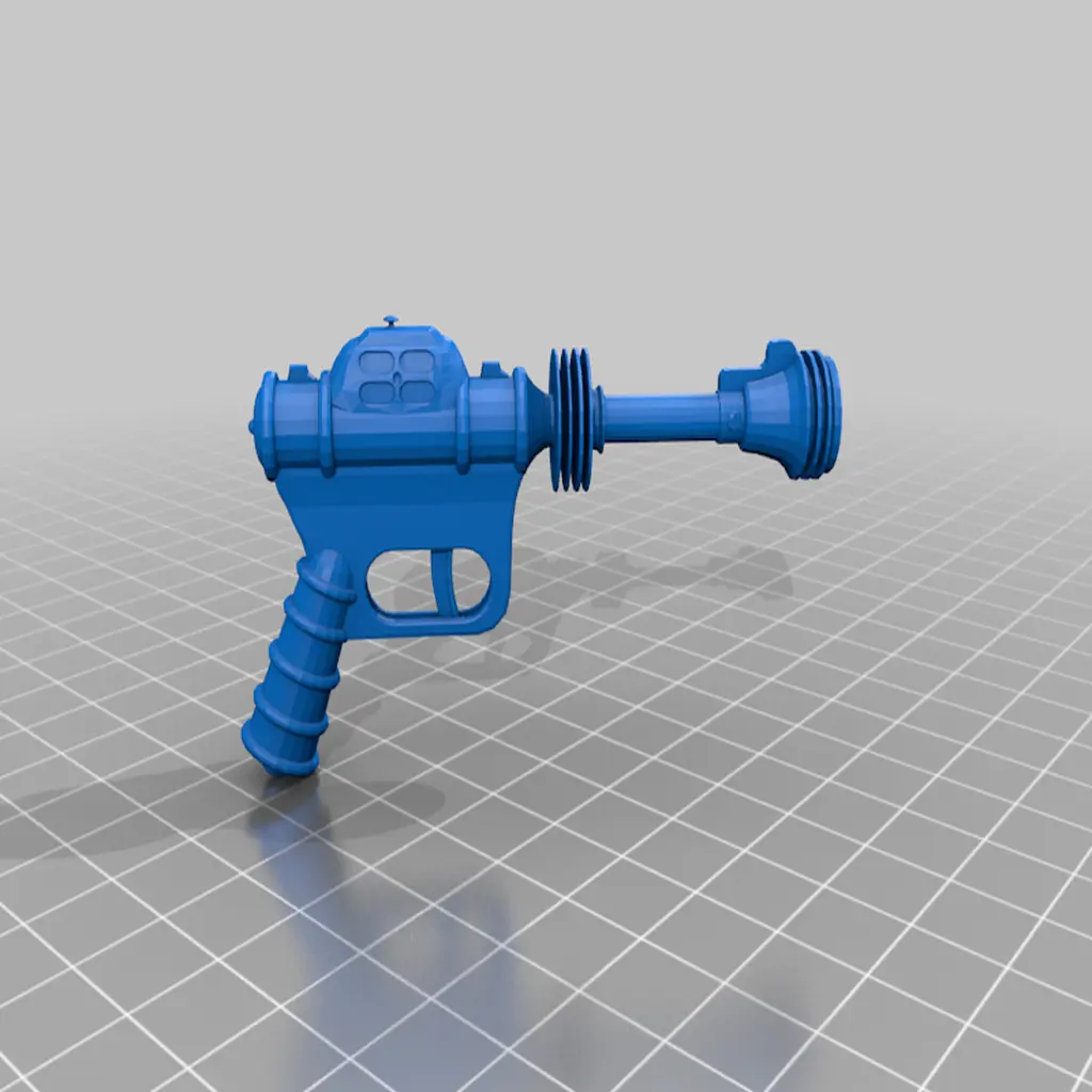 Free Cosplay STL Download - raygun - art-dec - cosplay scaleby SMT_M 🦊