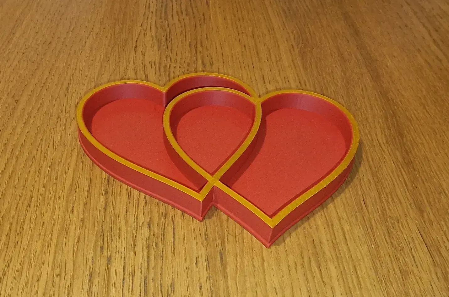 3D Printer Files | 3MF File | Hearts jewelry tray | Creality Cloud