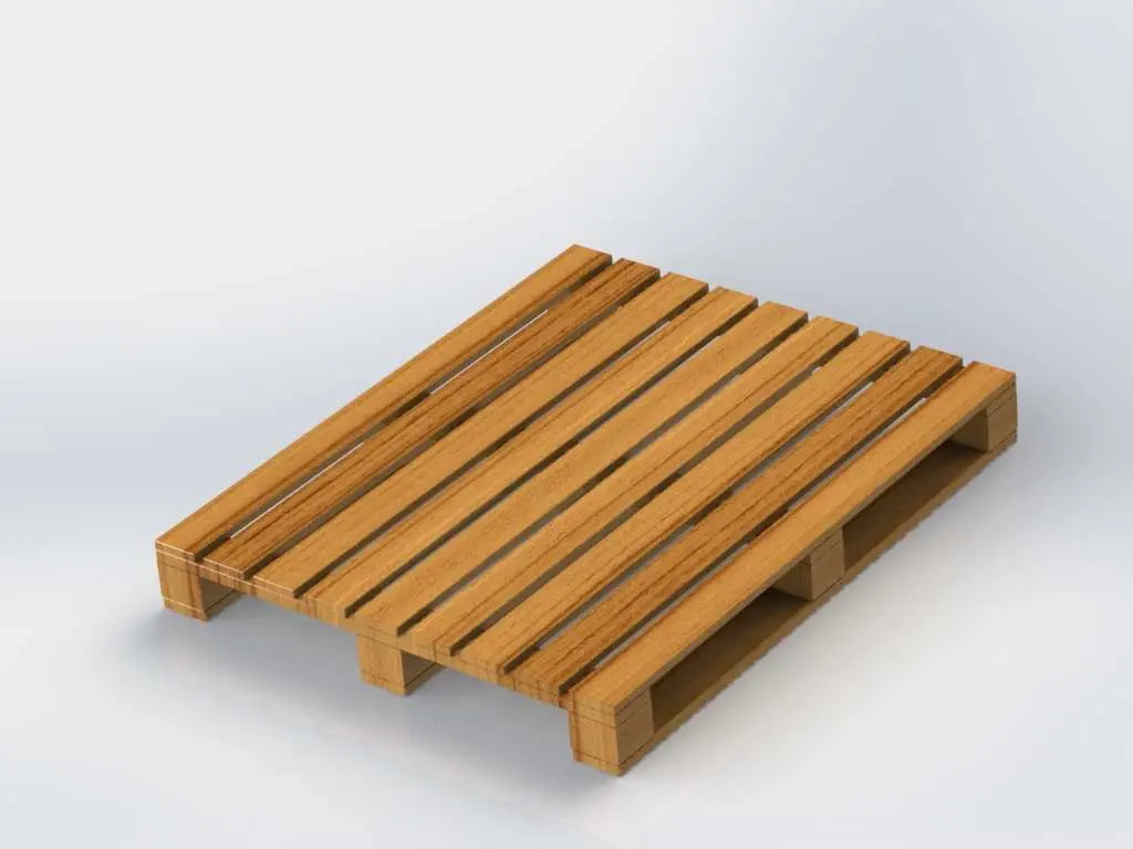 Props & Terrain STL Download - Wooden Pallet Miniatureby Toti Skywalker