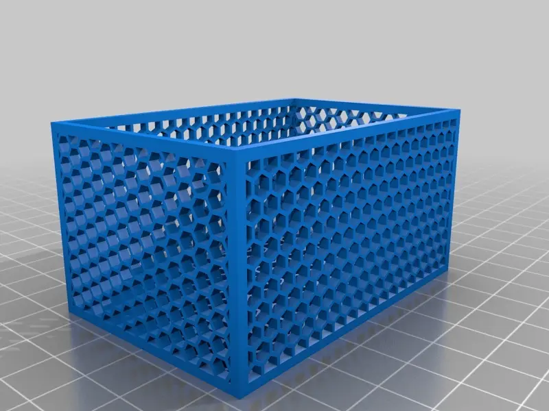 Free Other STL Download - Parametric Boxes Made of Hexagonsby SMT_M 🦊