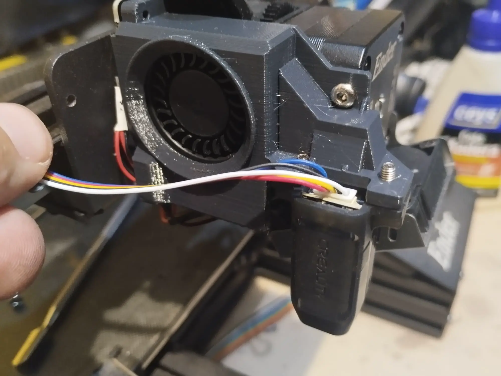 3D Printer Files | 3MF File | Soporte CR Touch para Sprite Extruder ...