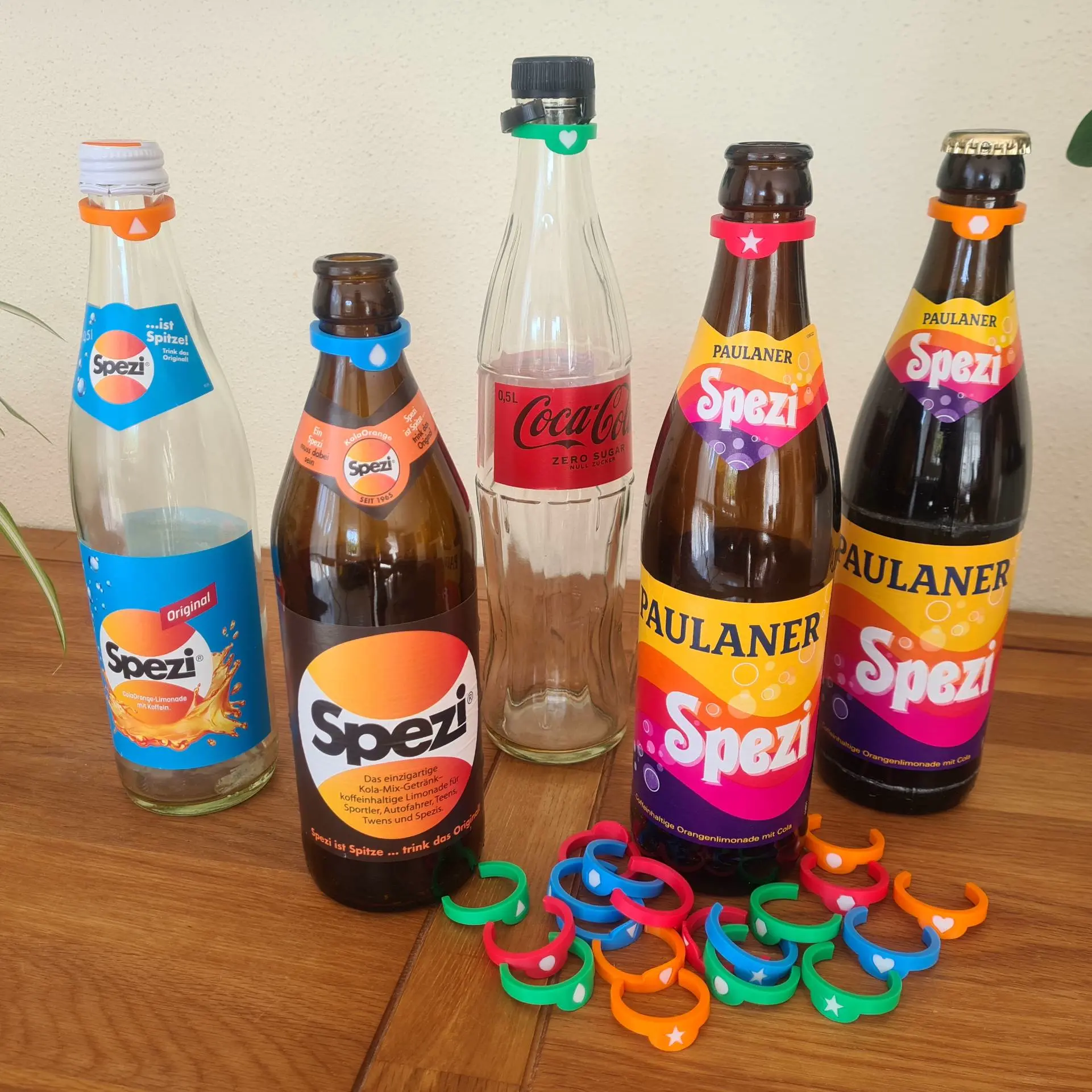 3D Printer Files | 3MF File | Clip-on Bottle Marker Rings | Creality Cloud