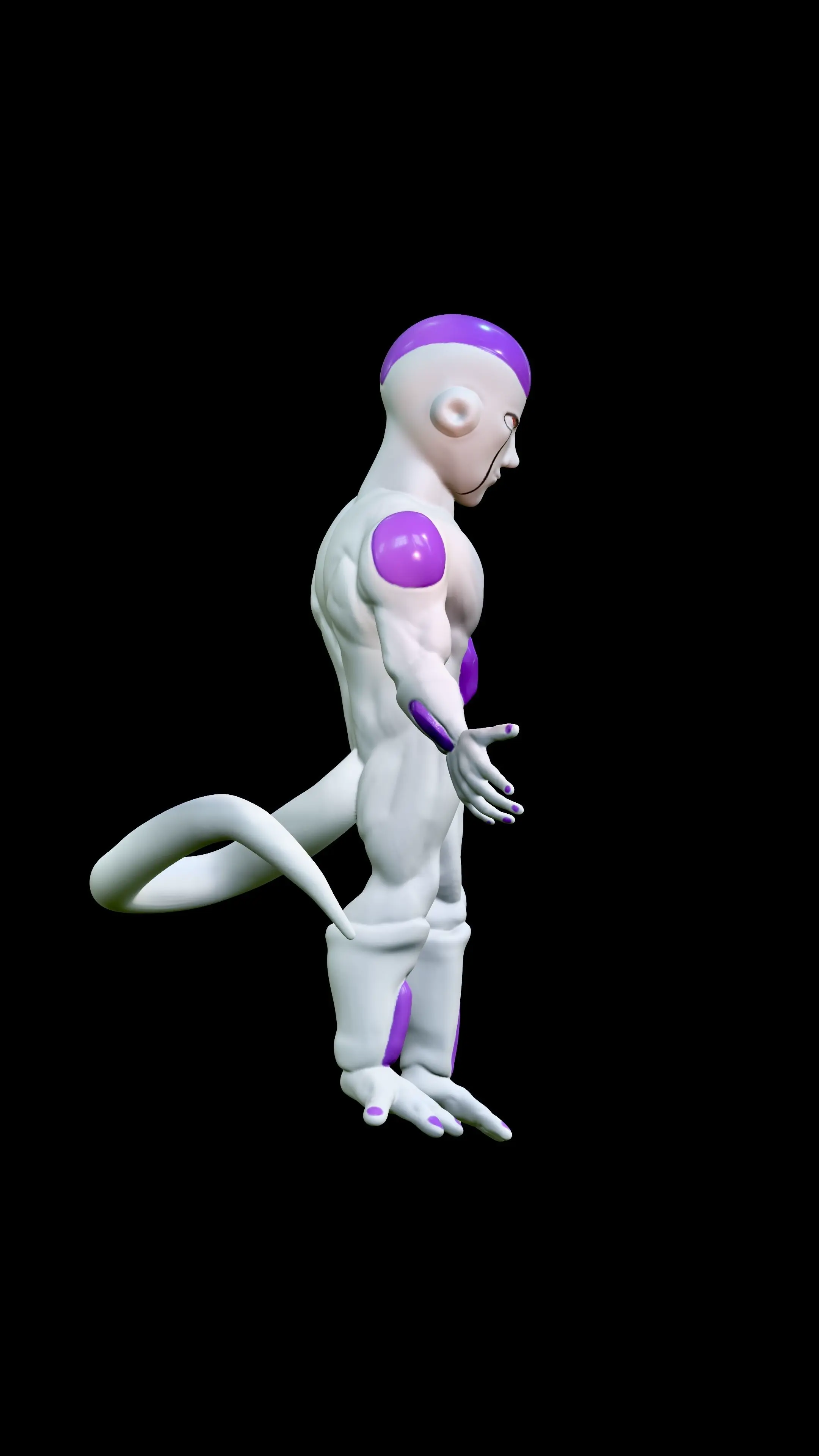 Characters & Creatures STL Download - FRIEZA FROM DragonBall Zby 3DHart