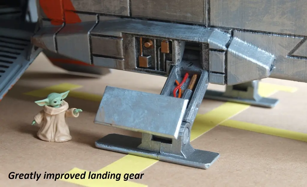 Free Other STL Download - Razor Crest Mark 2 The Mandalorianby SMT_M 🦊