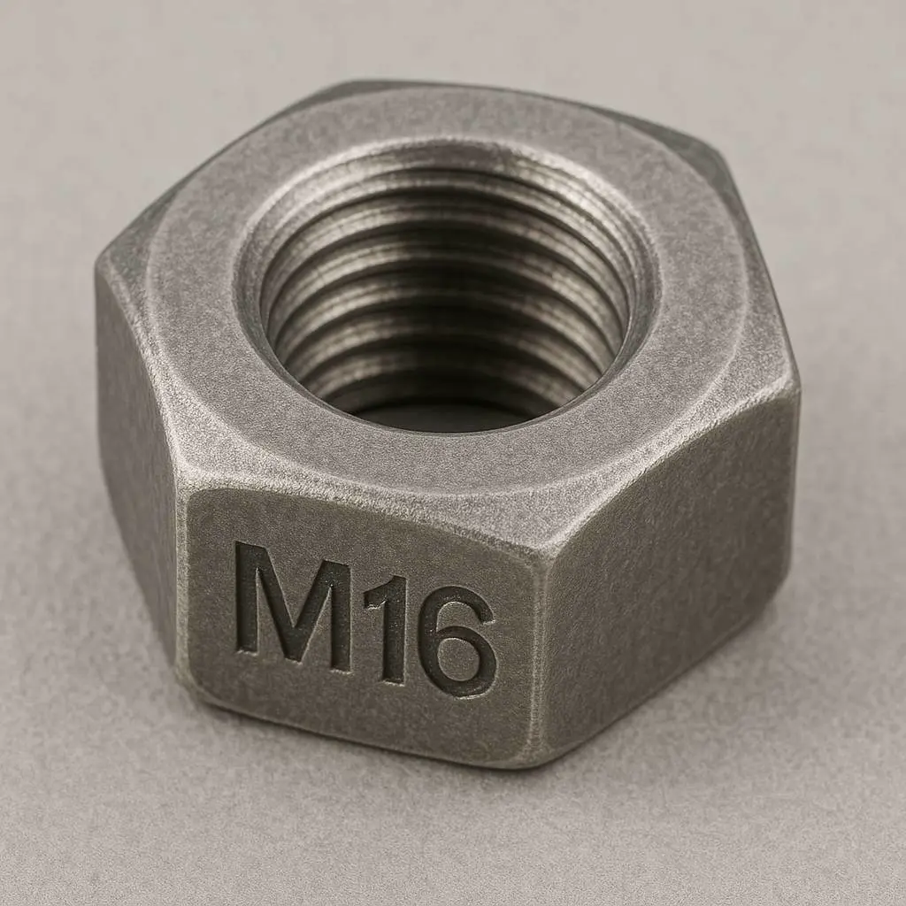 Tools & Spare Parts STL Download - m16 nut / m16 somunby MehmetYilmaz