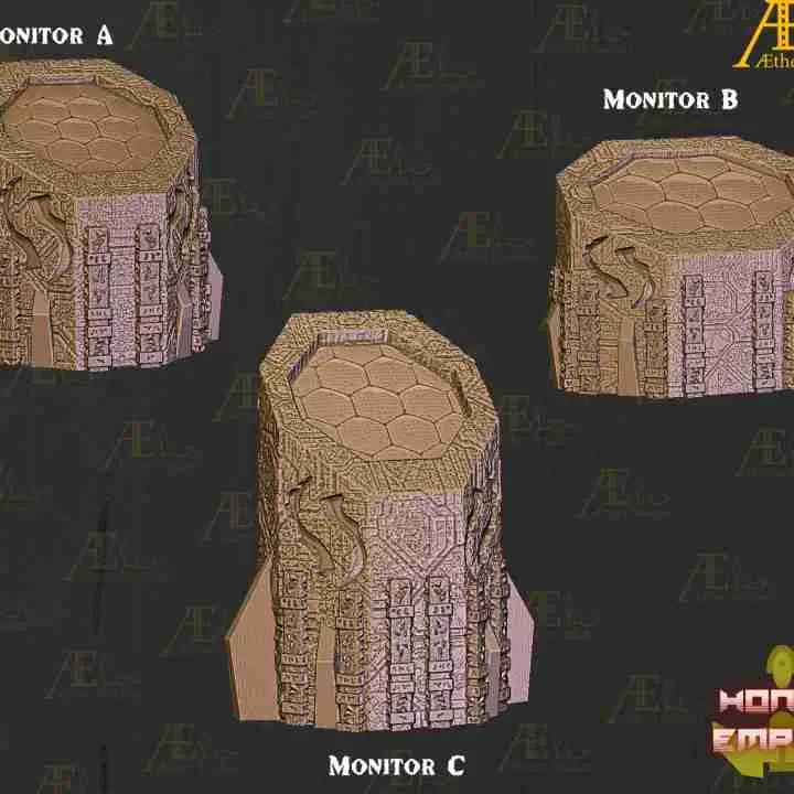 Free Props & Terrain STL Download - AEHONR02 - Honor Empire Scatterby ...