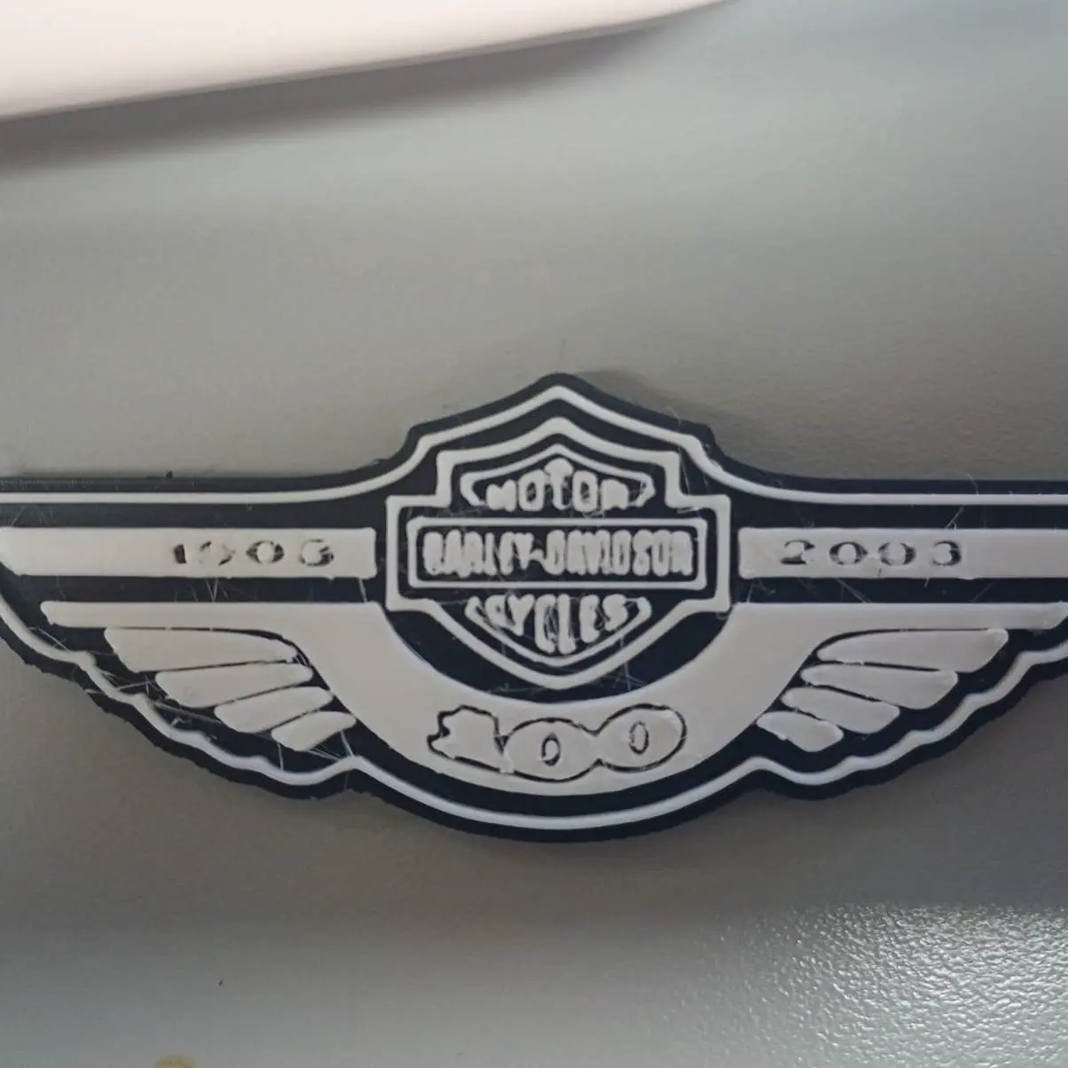3D Printer Files | 3MF File | HARLEY DAVIDSON 100 YEARS EMBLEM ...