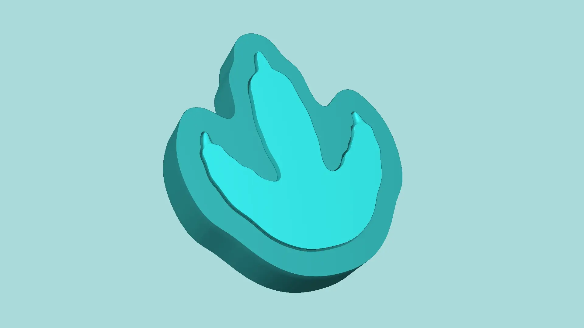 Other STL Download - Tyrannosaurus Footstep - Silicone Mold -Templateby ...