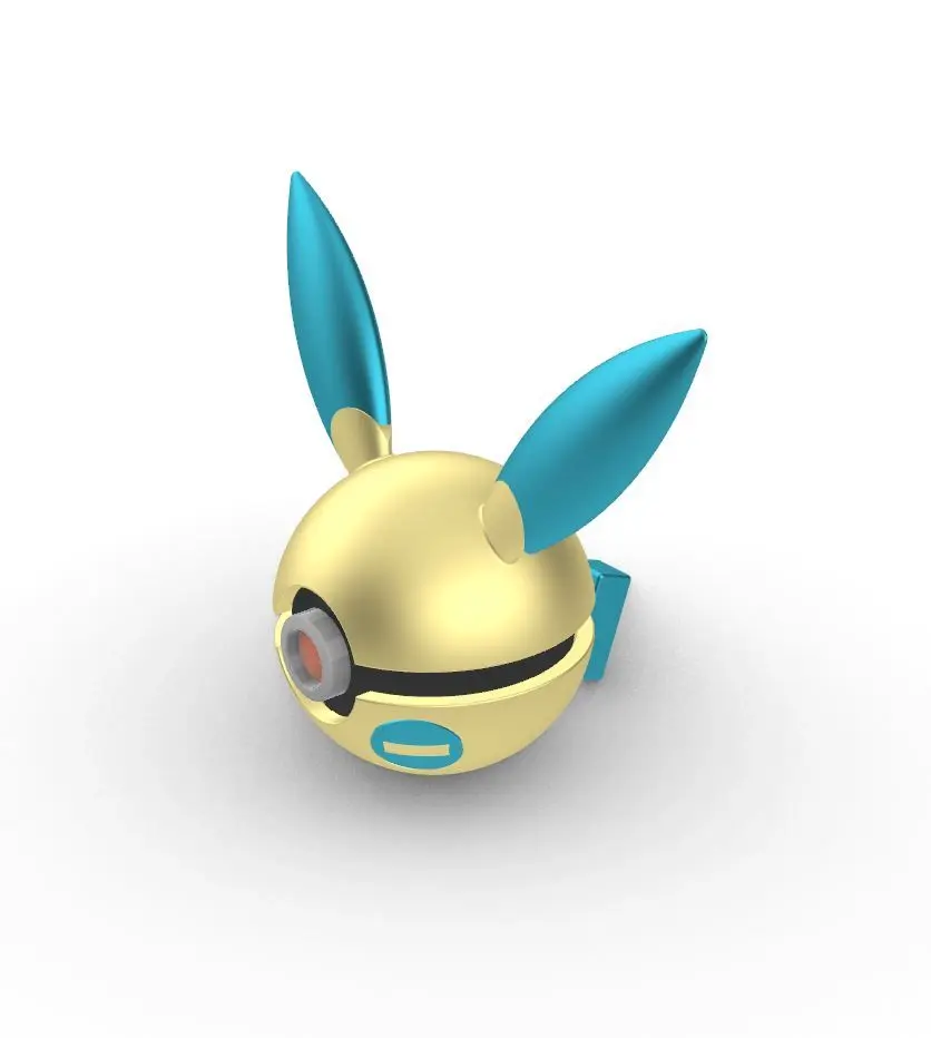 Pokeball 312 Minun | 3D models download | Creality Cloud