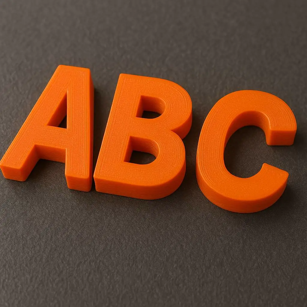 3D Printer Files | 3MF File | 3D PRINTABLE LETTERS | Creality Cloud